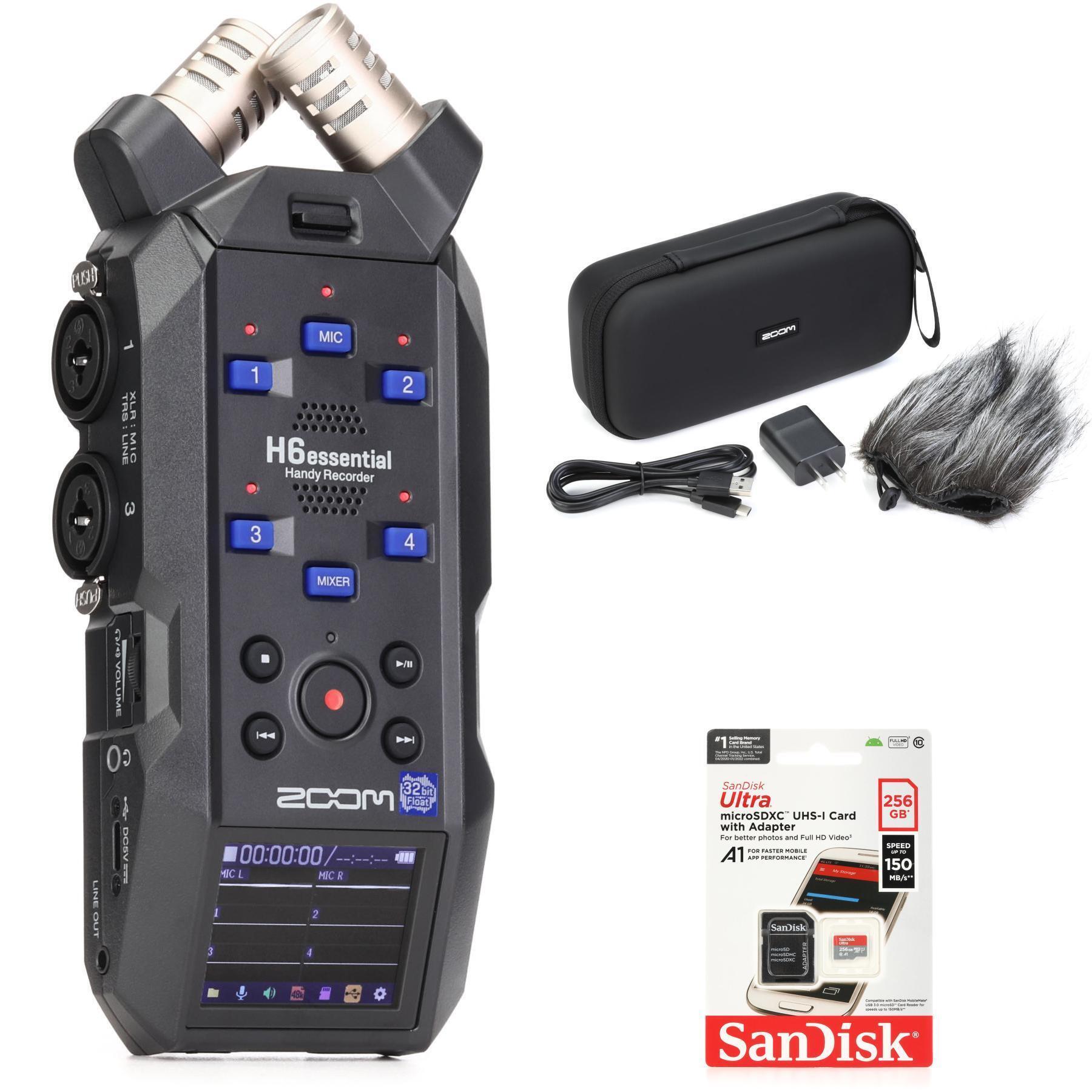 Zoom H6essential Handheld Recorder Essentials Bundle | Sweetwater
