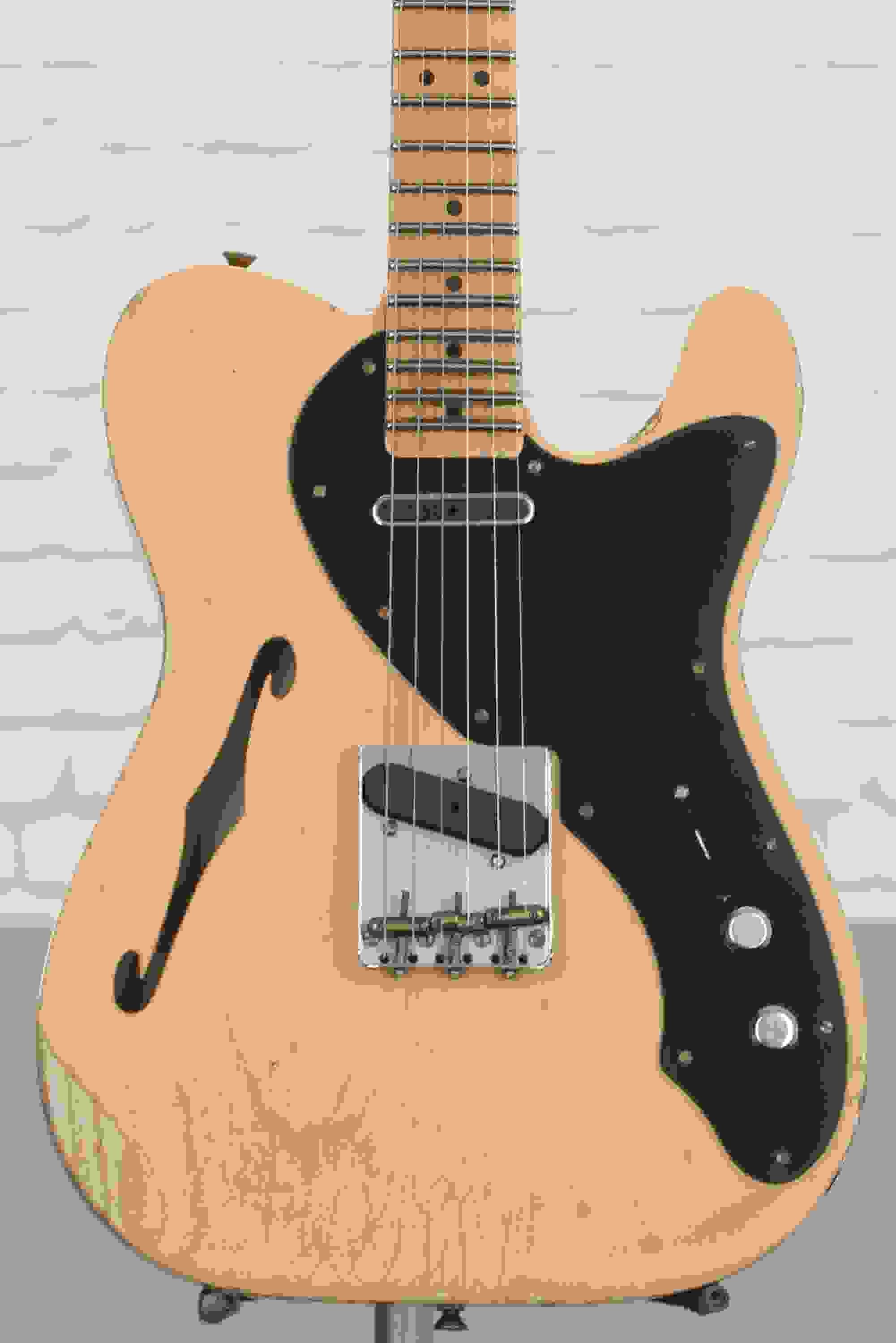 Fender Custom Shop Limited-edition Nocaster Thinline Relic Electric ...