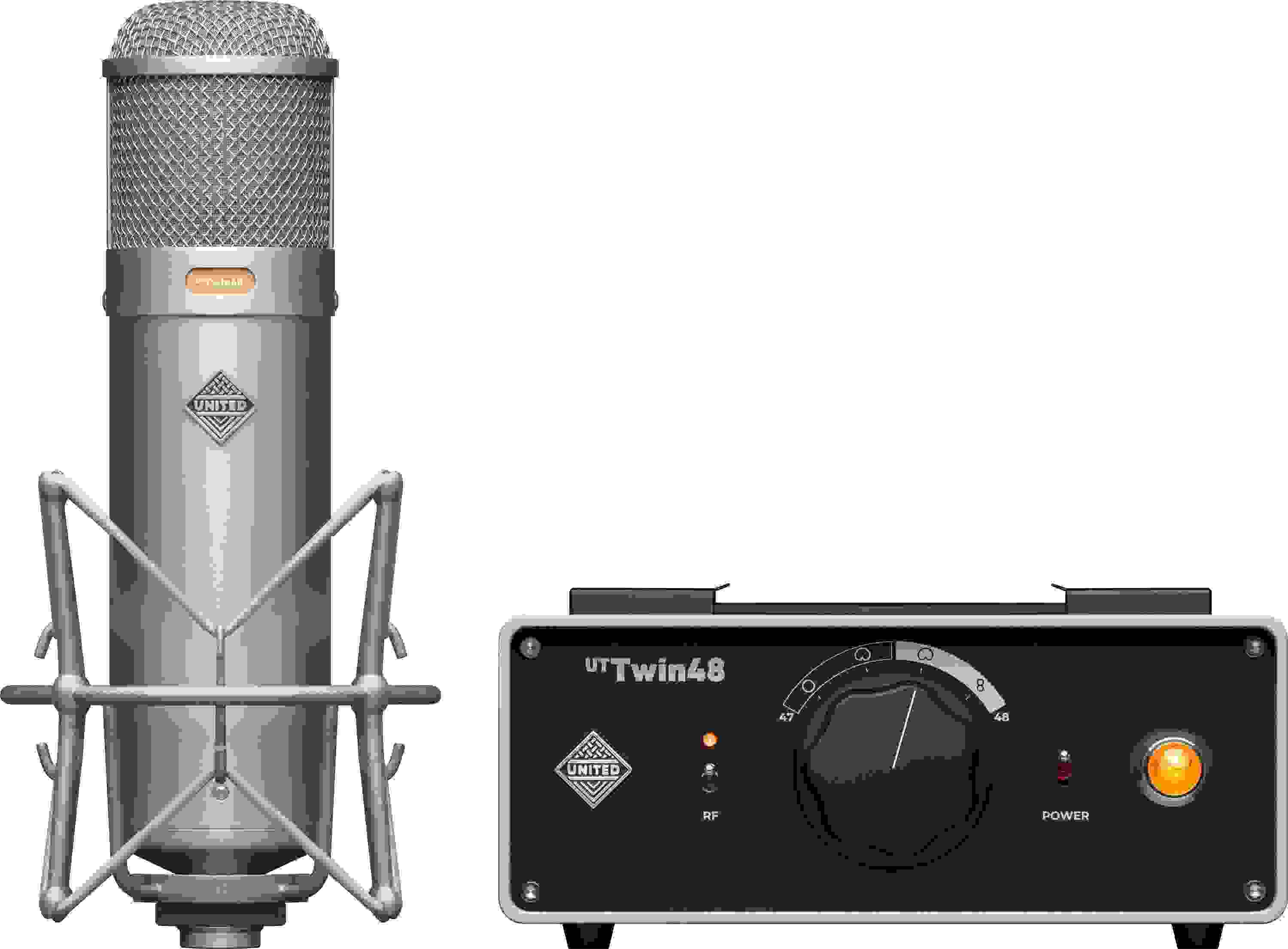 United Studio Technologies Twin 48 Large-diaphragm Tube Condenser Microphone | Sweetwater