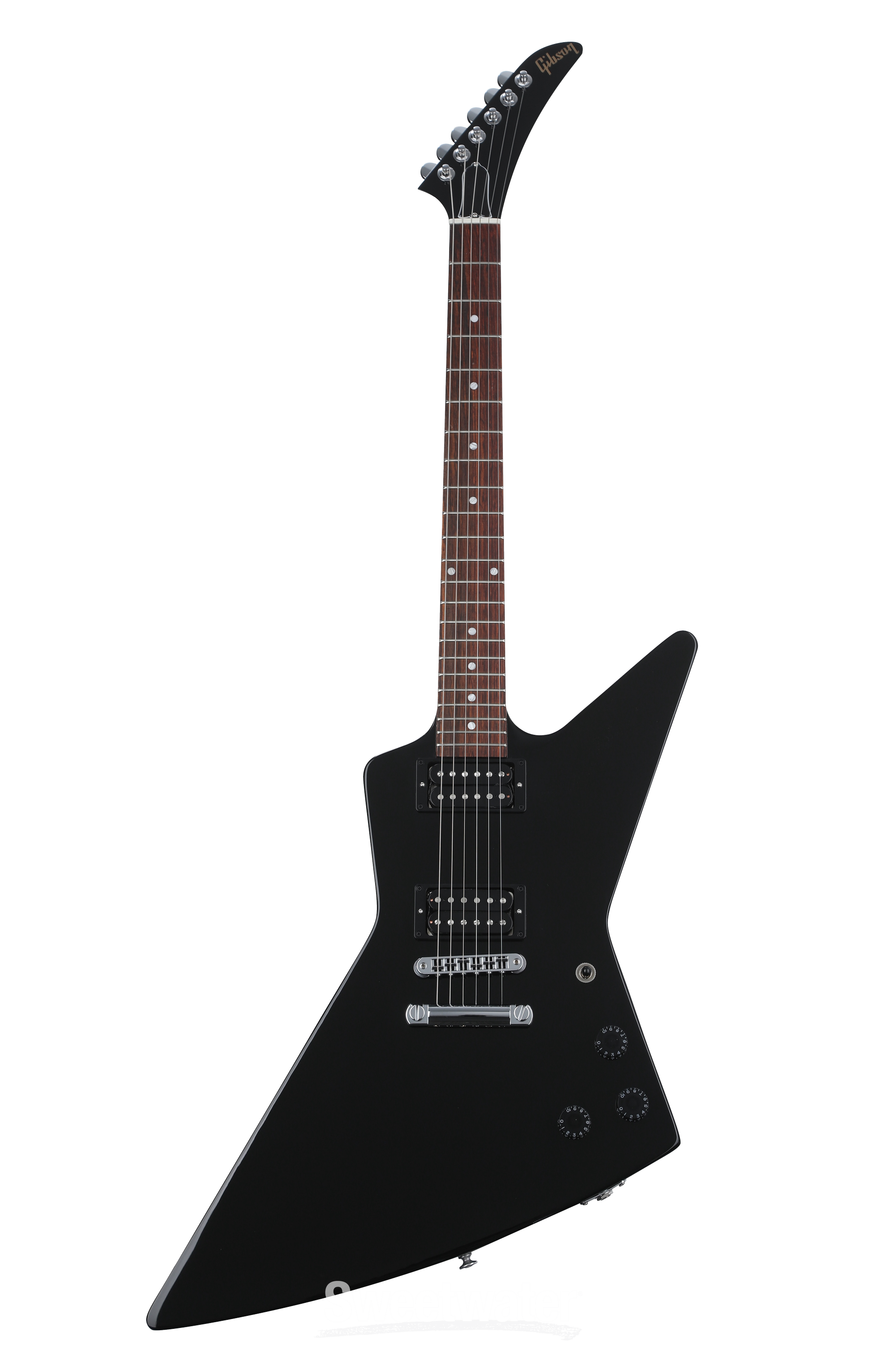 Gibson 80s Explorer Solidbody Electric Guitar - Ebony | Sweetwater