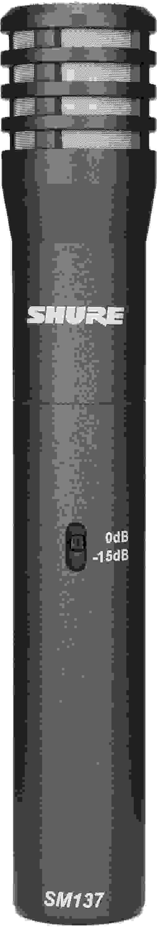 Shure SM137 Small-diaphragm Condenser Microphone | Sweetwater