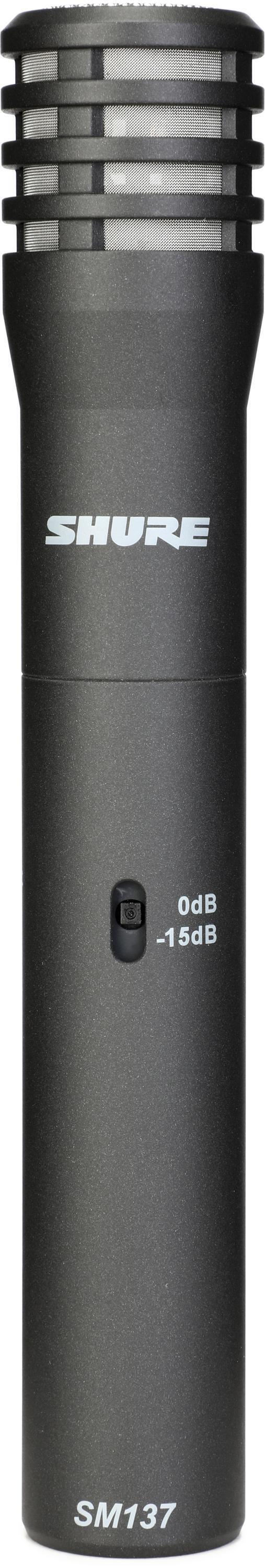 Shure SM137 Small-diaphragm Condenser Microphone | Sweetwater