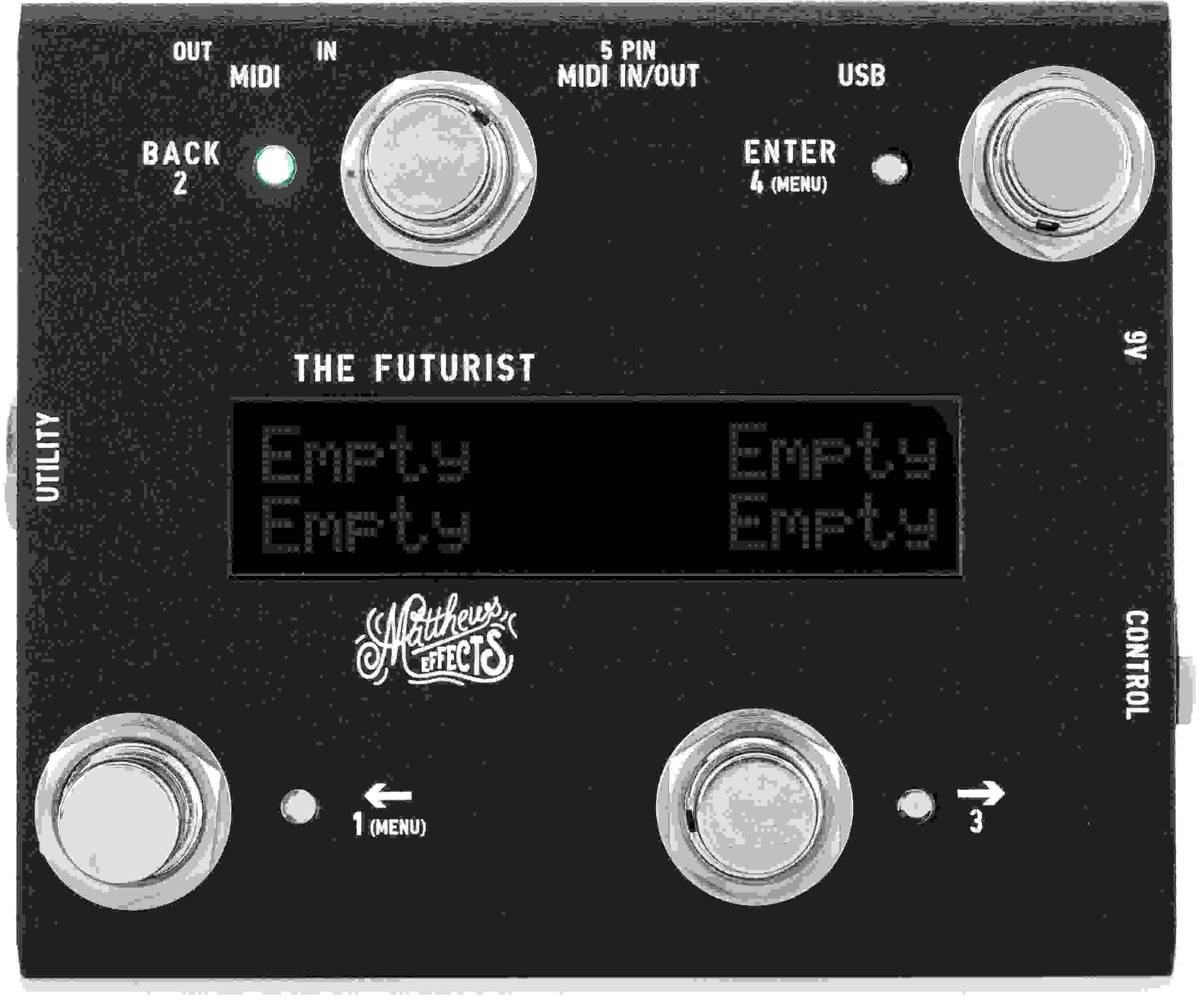 Matthews Effects The Futurist MIDI Controller - Minimalist | Sweetwater