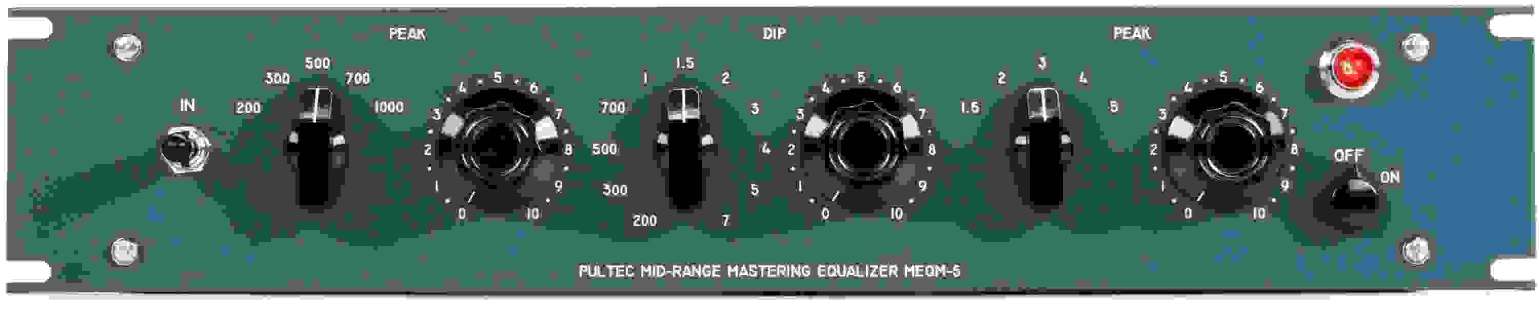 Pultec MEQM-5 Mastering Midrange Equalizer | Sweetwater