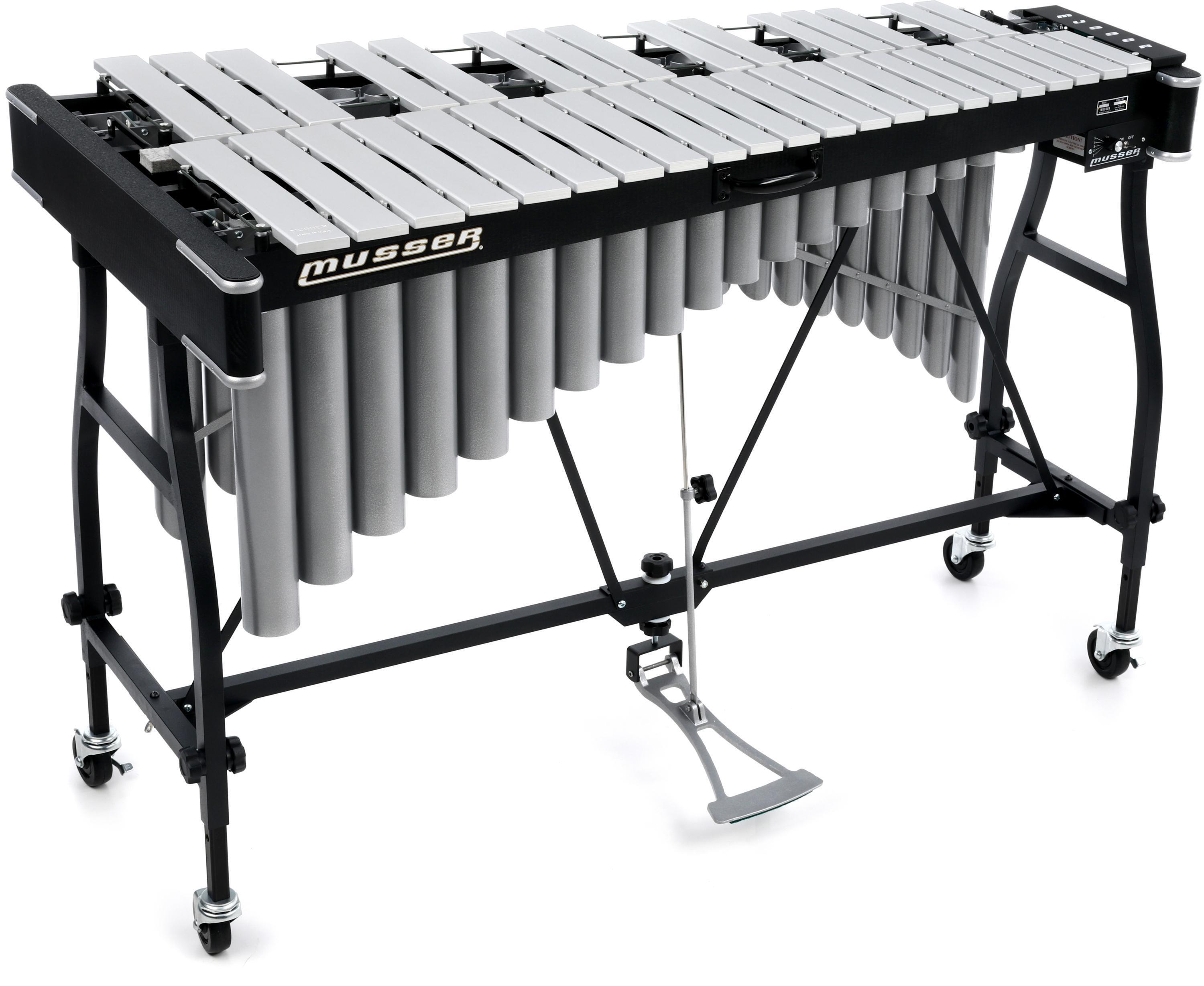 Musser M55 Pro-Vibe Vibraphone - Silver | Sweetwater