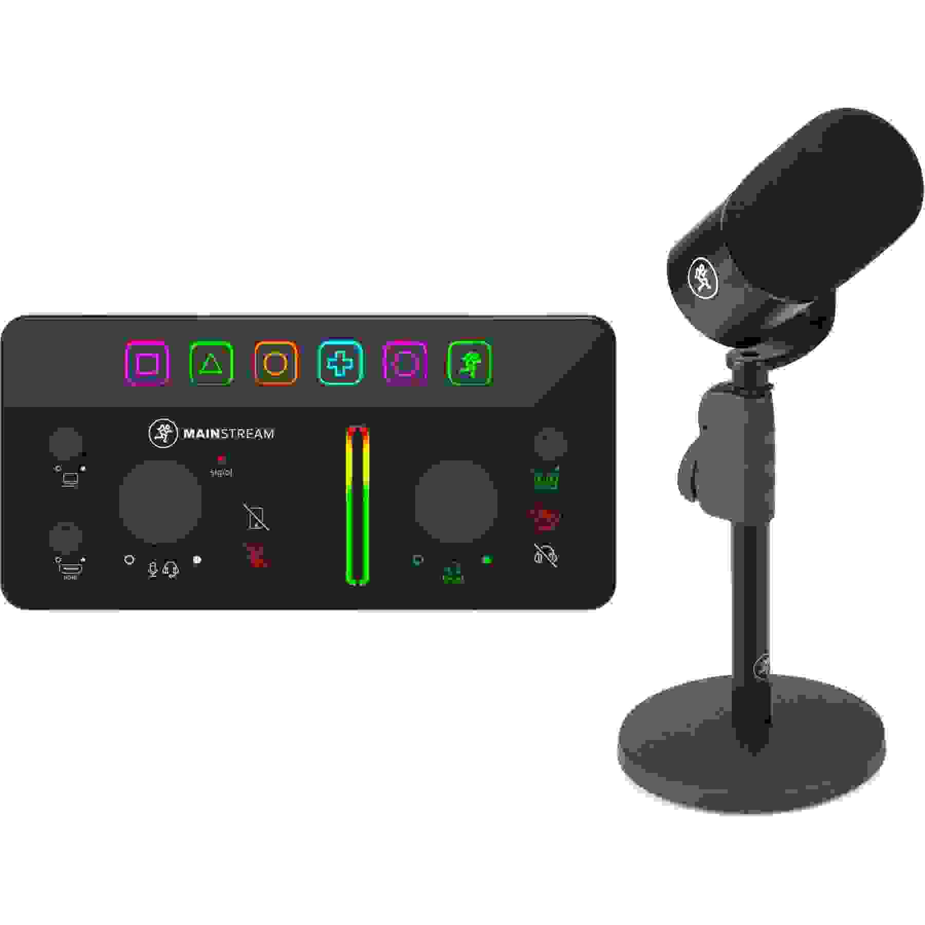 Mackie MainStream Video Streaming Interface with Broadcast Mic | Sweetwater
