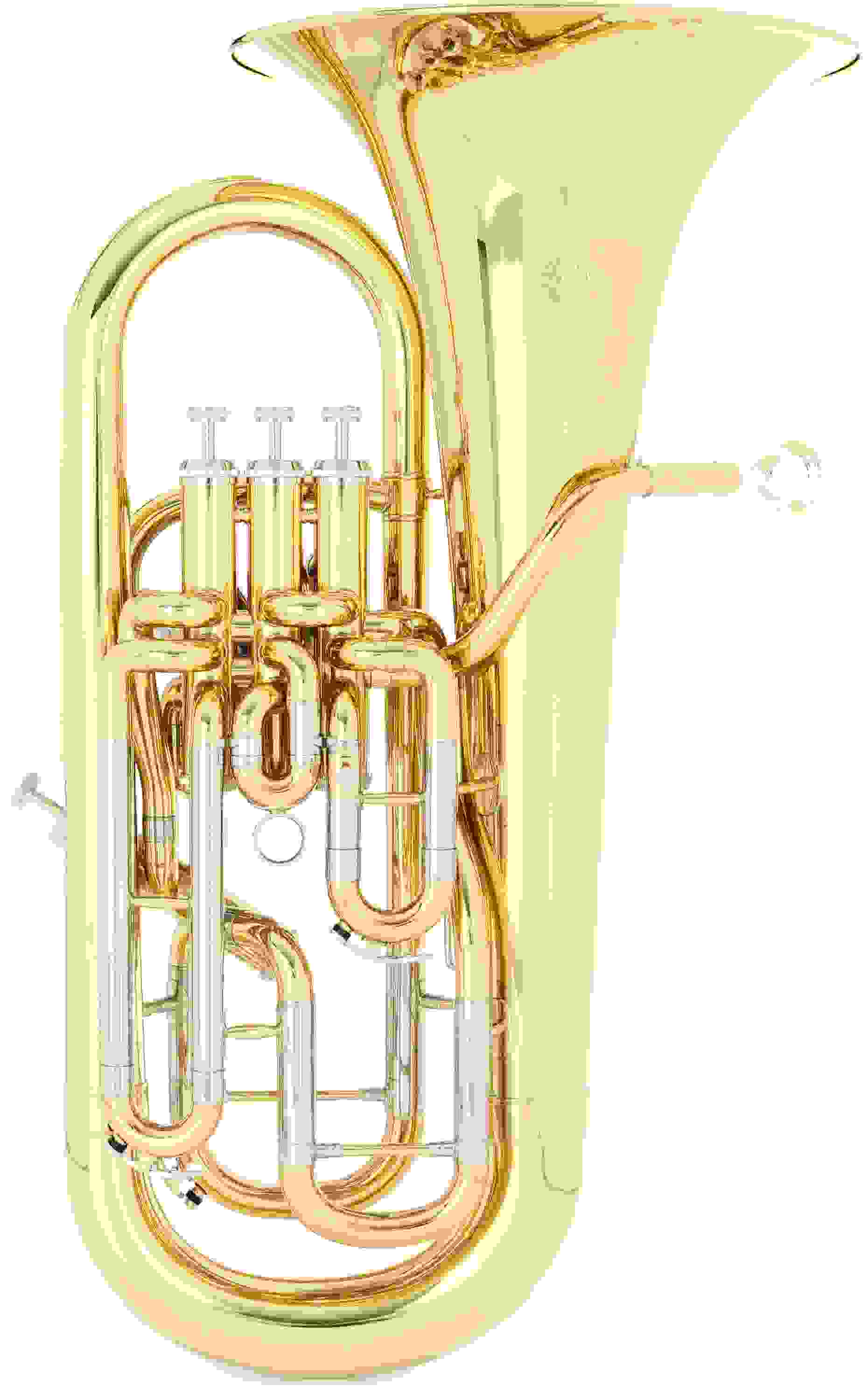 Jupiter JEP1120 3+1 Valve Professional Compensating Euphonium - Clear ...