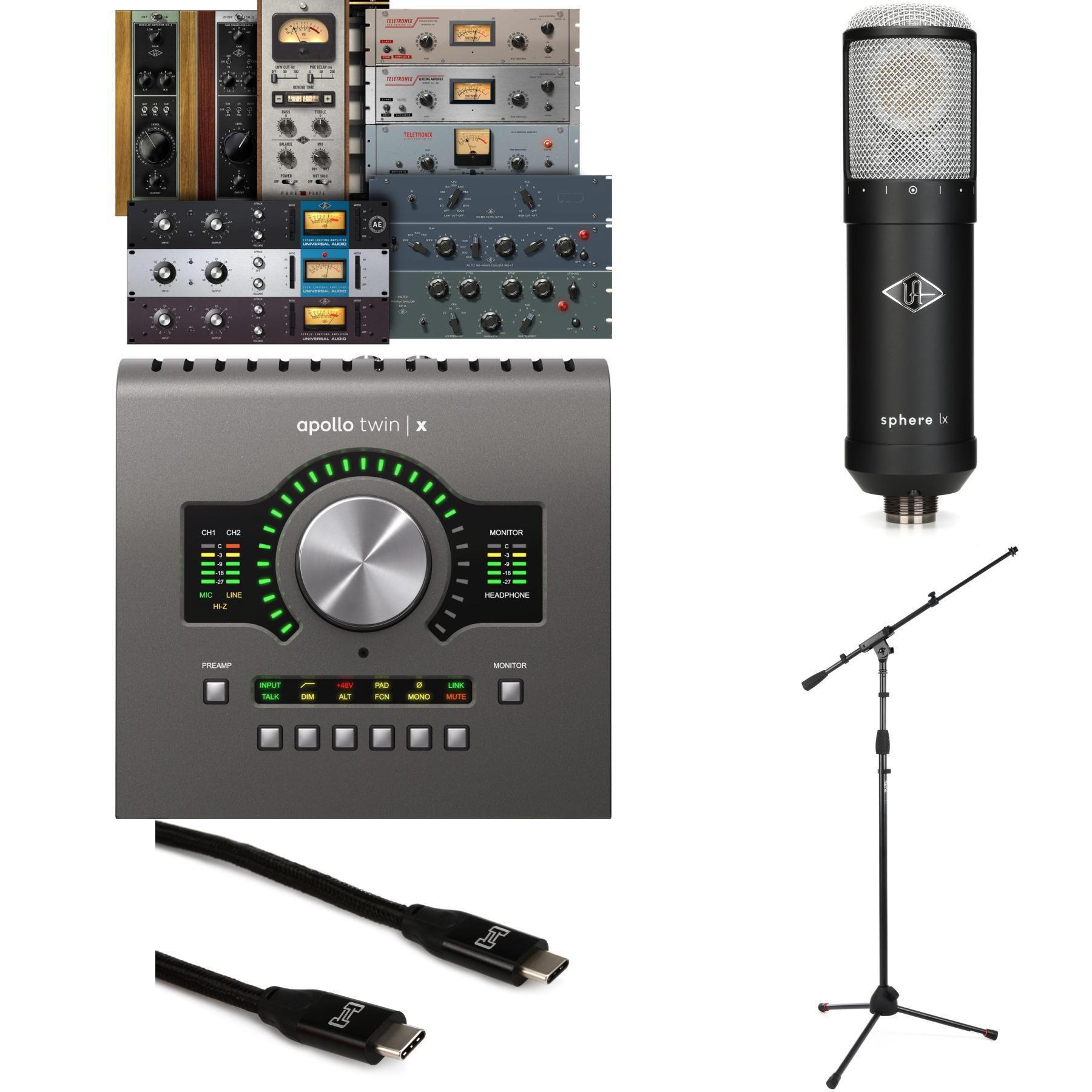 Universal Audio Apollo Twin X USB Heritage Edition 10x6 USB Audio ...