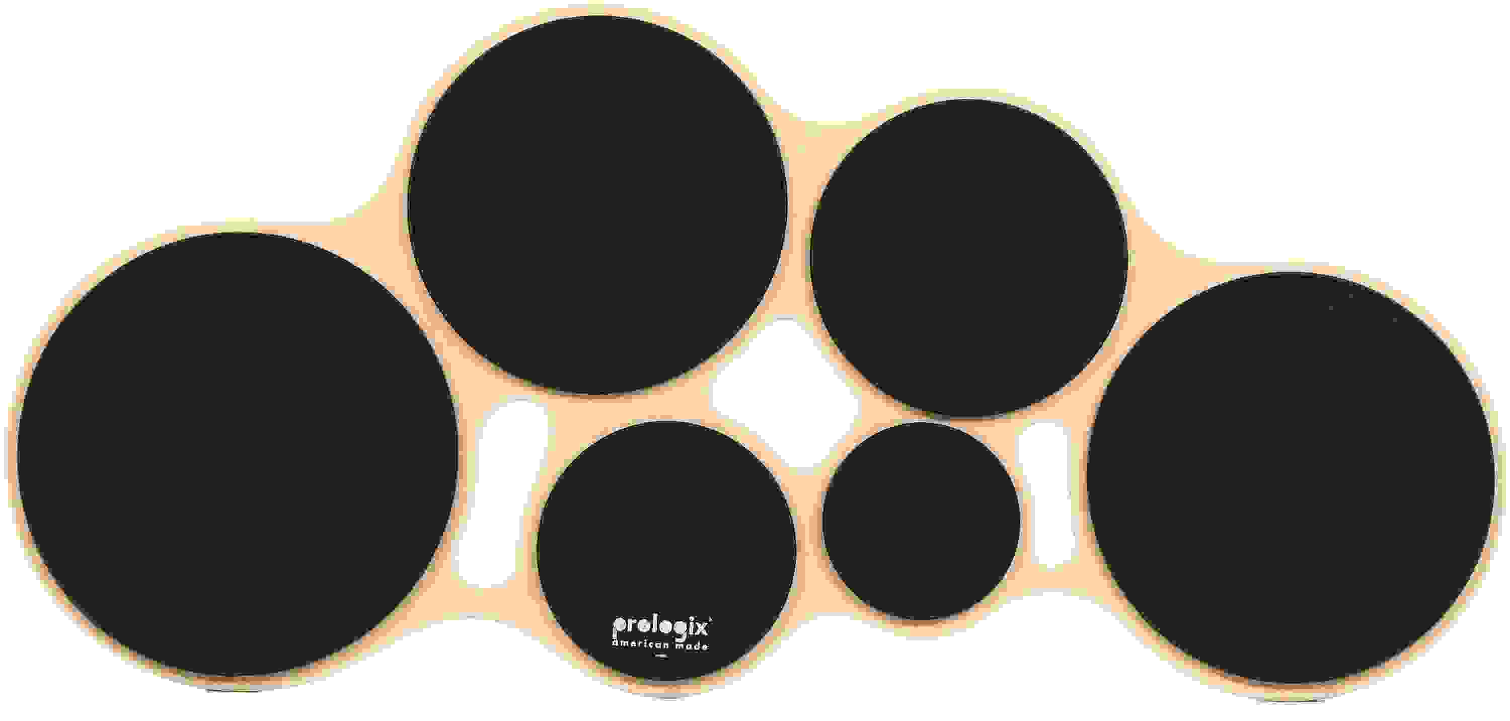 Prologix Percussion Midnight Vortex Pro Tenor Practice Pad - 6/8/10/12 ...
