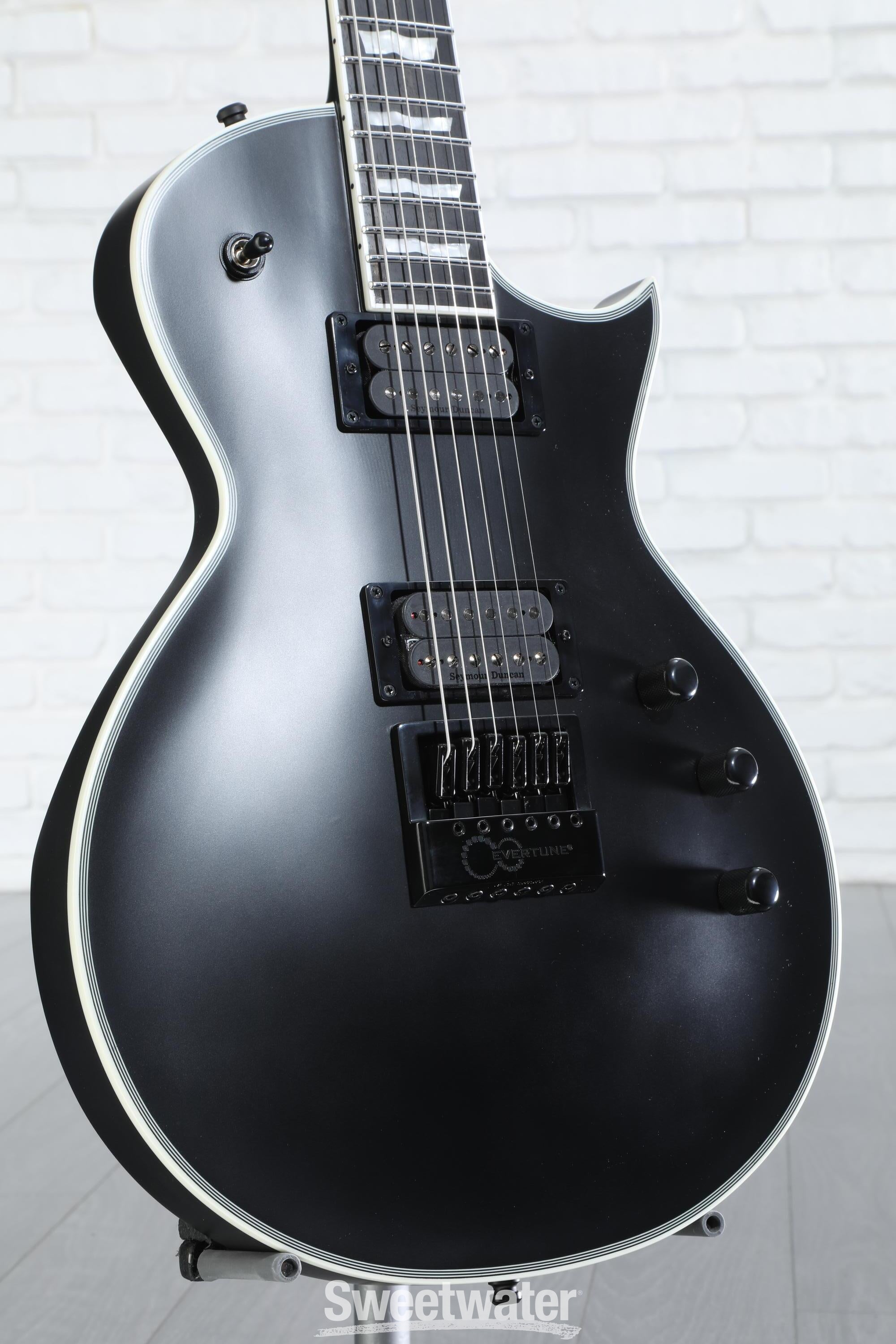 ESP E-II Eclipse Evertune - Black Satin | Sweetwater