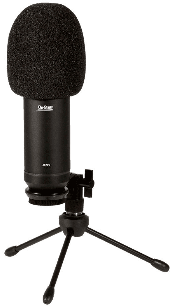 On-Stage AS700 USB Condenser Microphone | Sweetwater