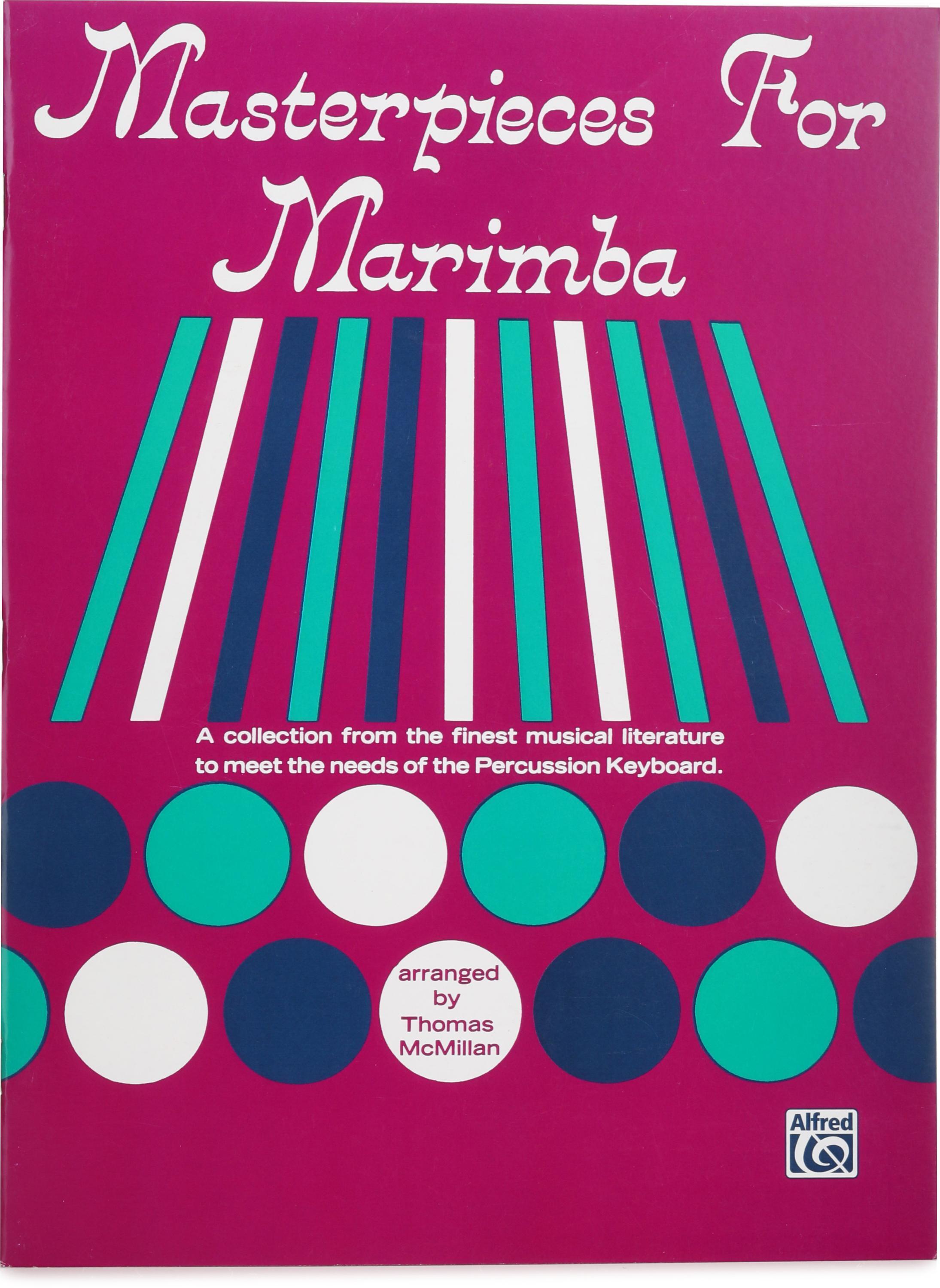 Alfred Masterpieces for Marimba Mallet Instrument Book | Sweetwater