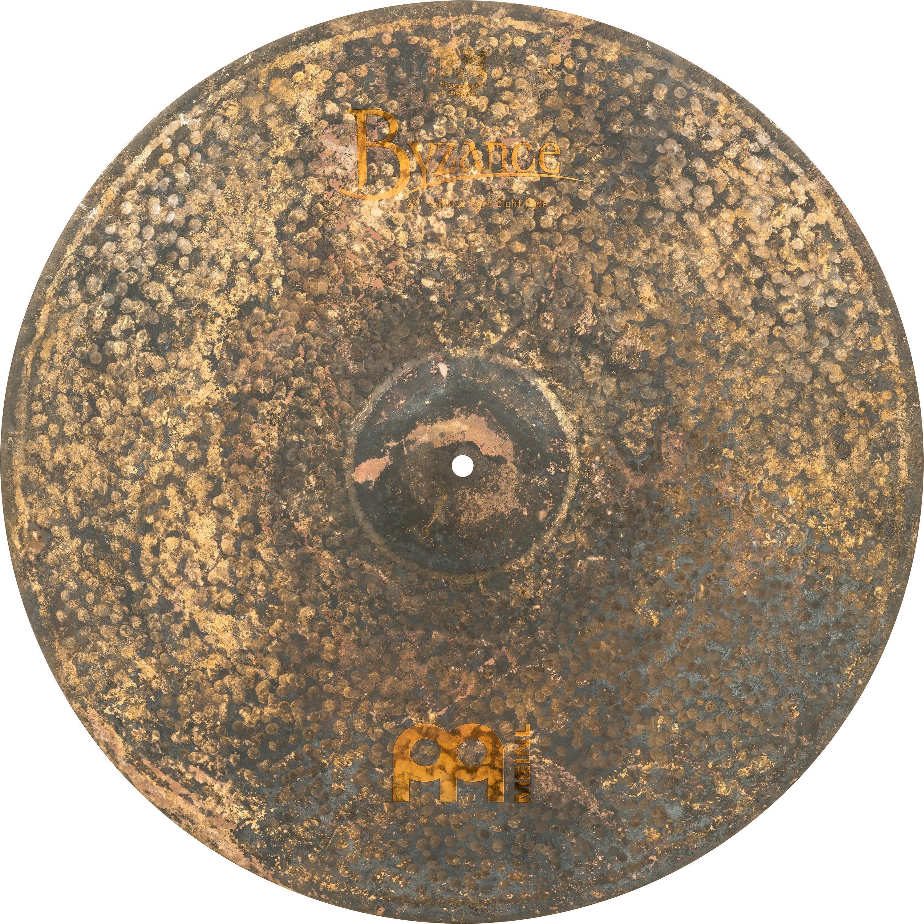 Meinl Cymbals Byzance Vintage Pure Light Ride Cymbal - 22 inch | Sweetwater