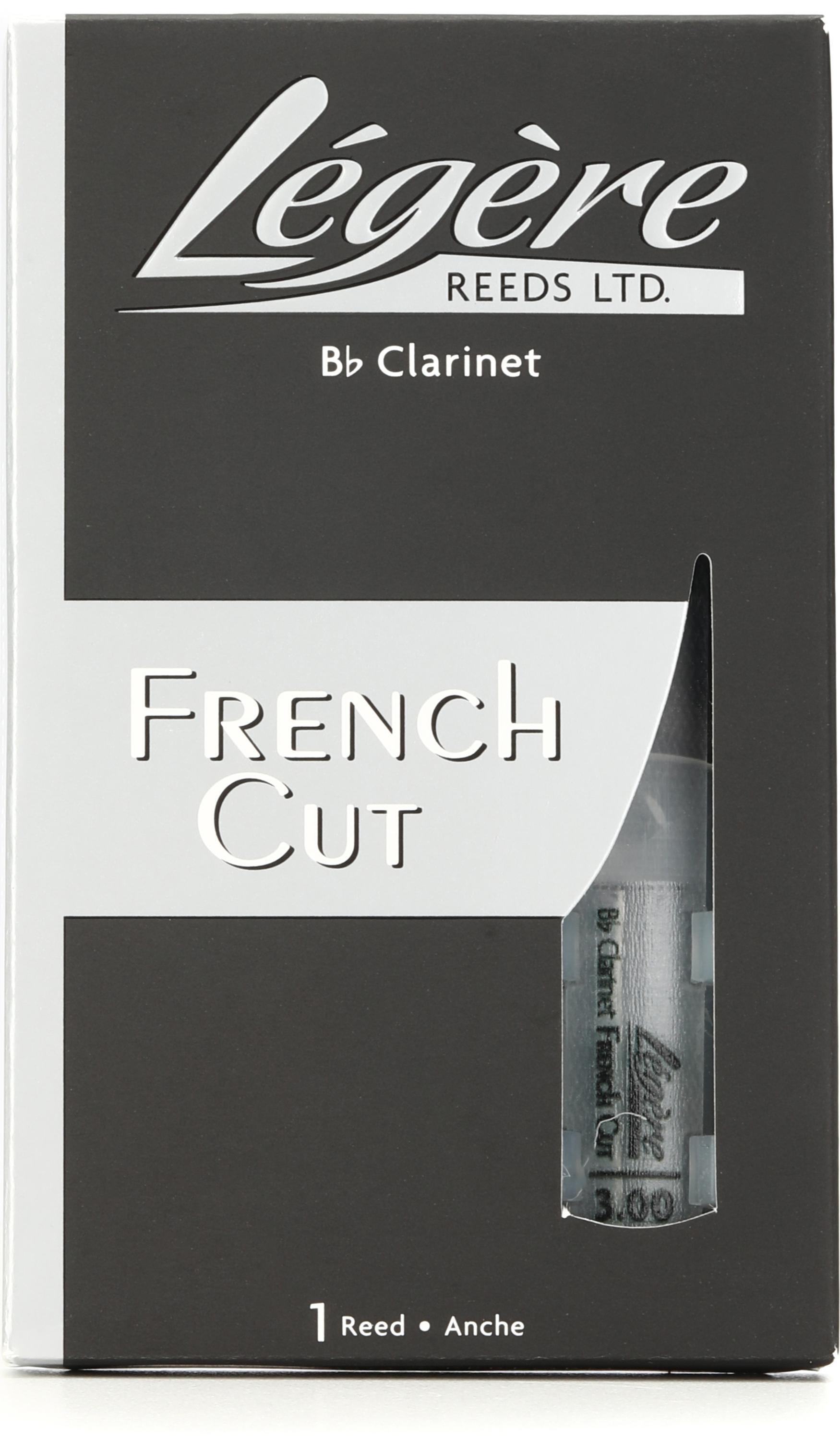 Legere French Cut Bb Clarinet Reed - 3.0 | Sweetwater