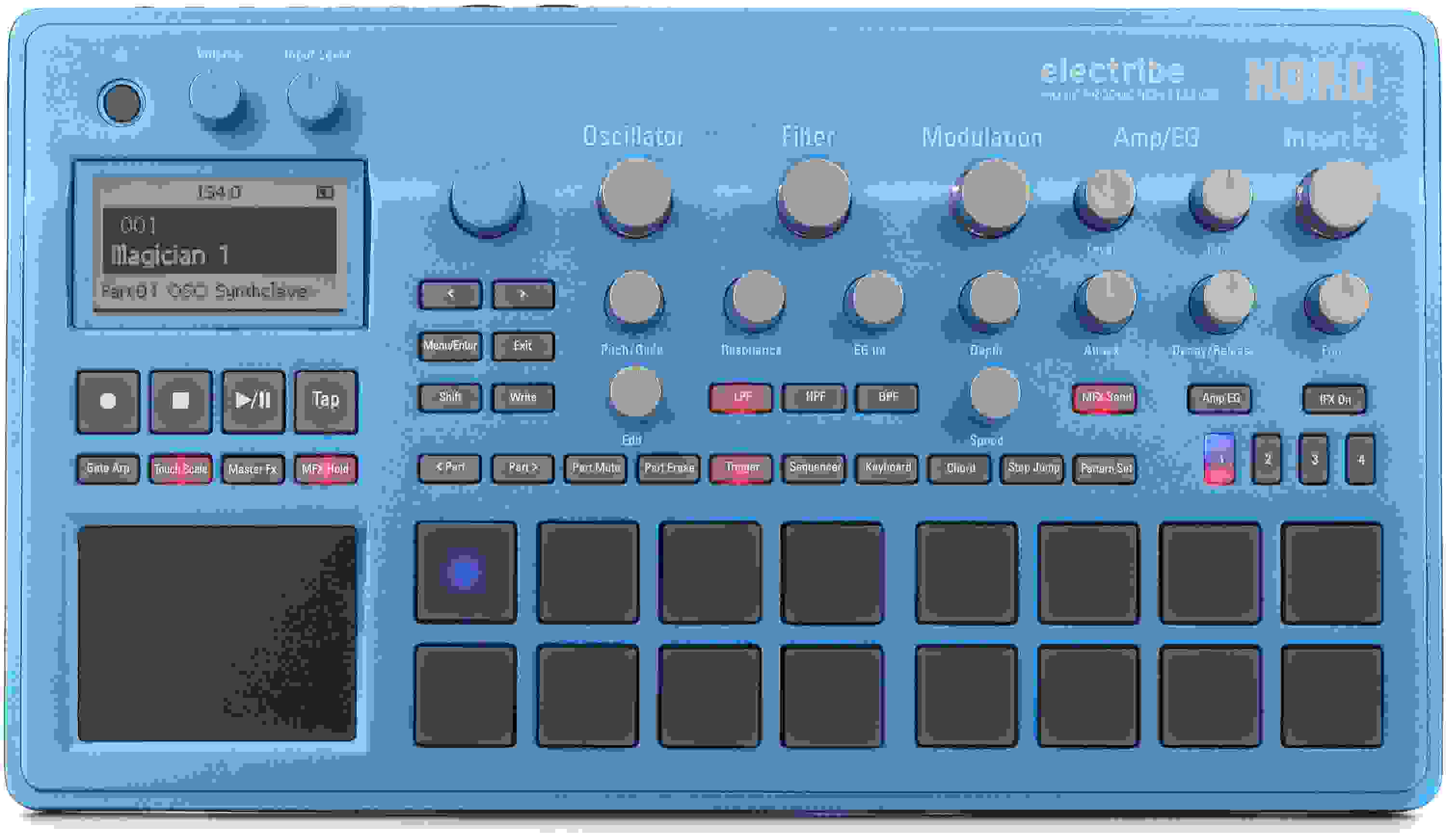 Korg Electribe - Metallic Blue | Sweetwater