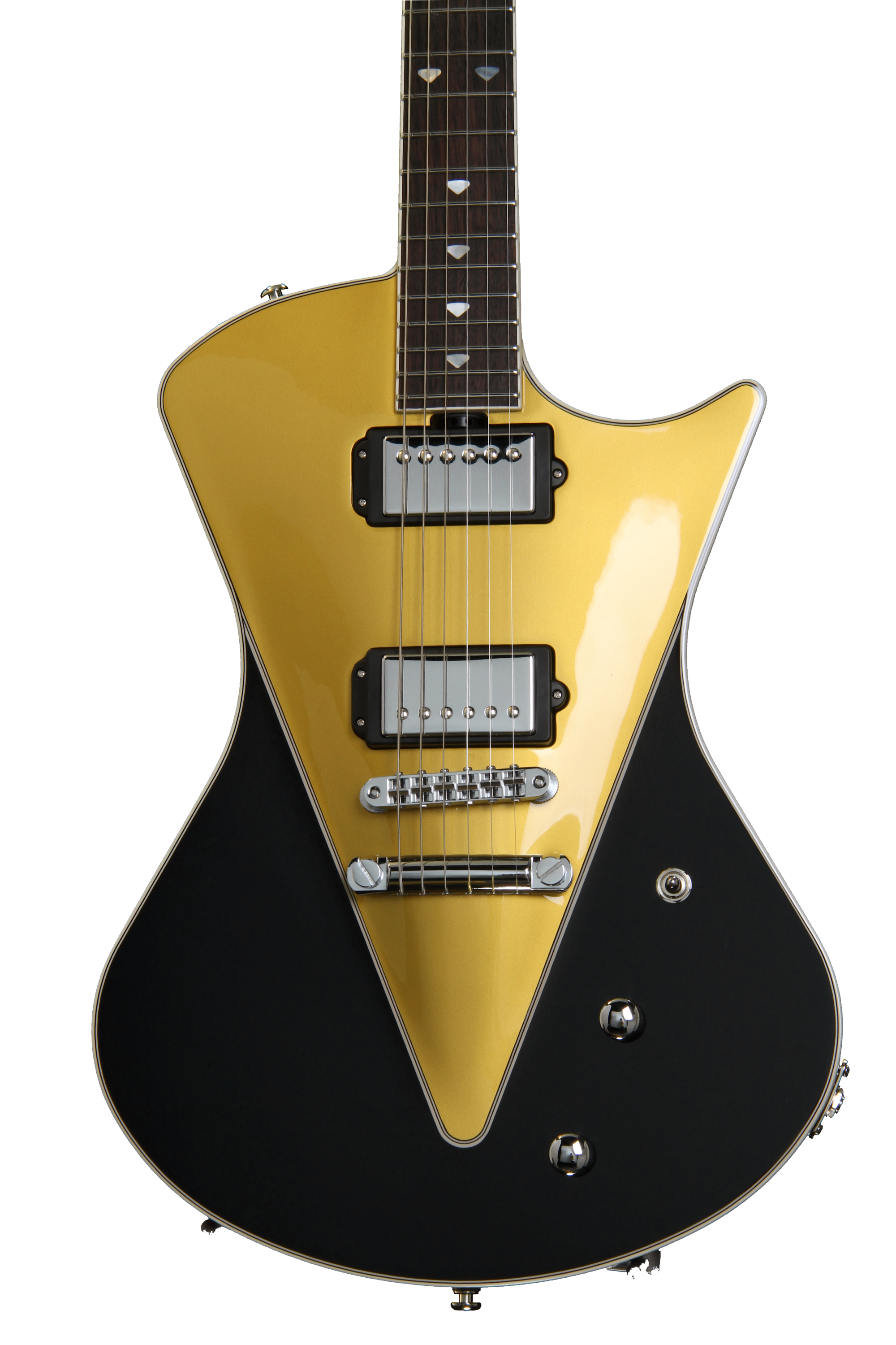 Ernie Ball Music Man Armada HH - Black Gold Opaque | Sweetwater