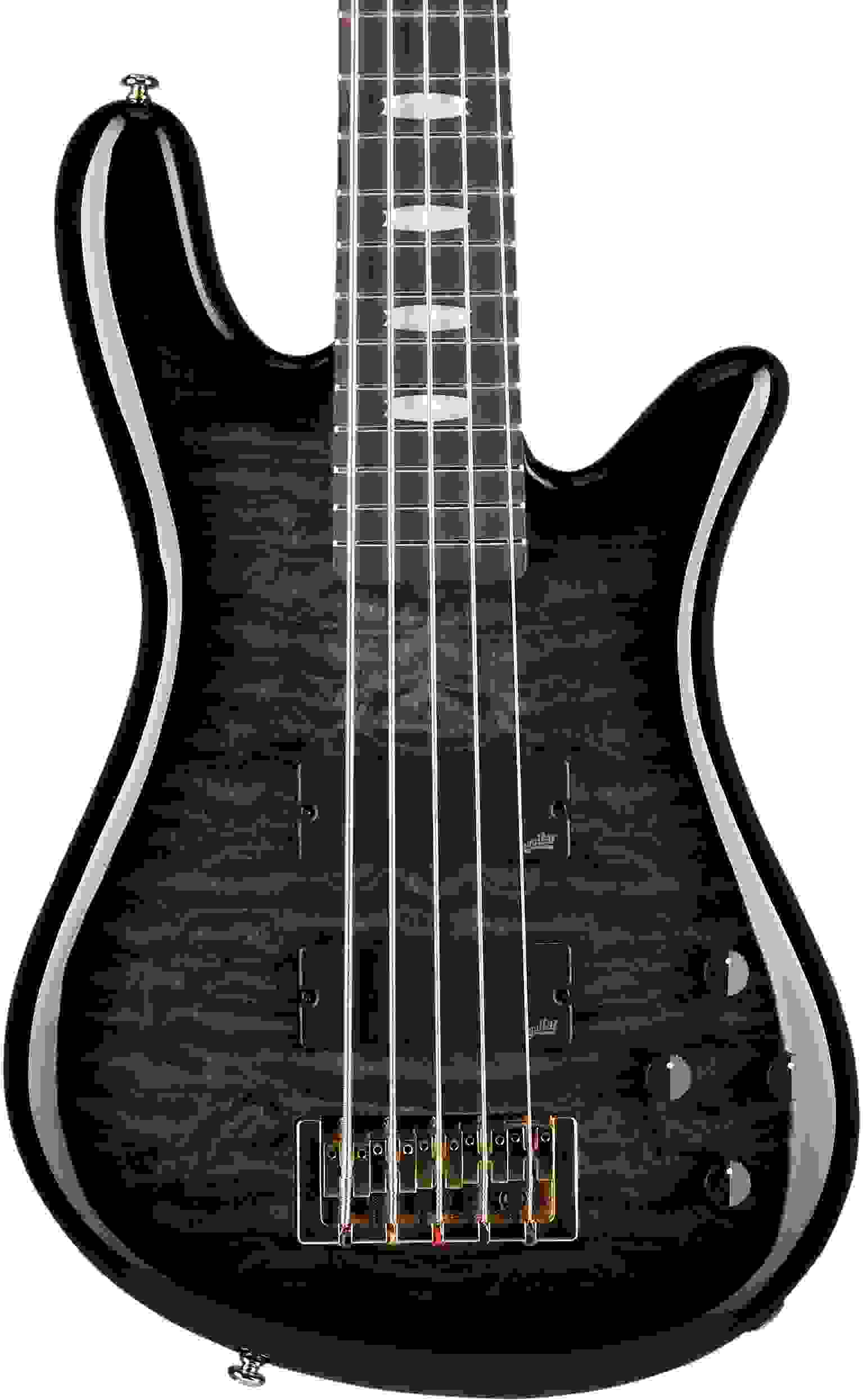 Spector Icon NS-5 5-string Electric Bass Guitar - Black Stain Gloss ...