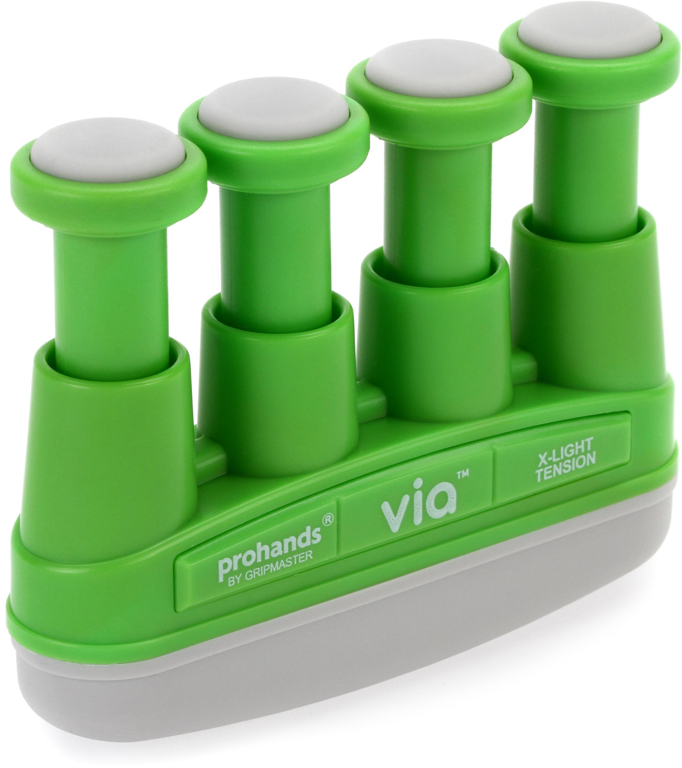 ProHands VIA Hand Exerciser - Green (X-light Tension) | Sweetwater