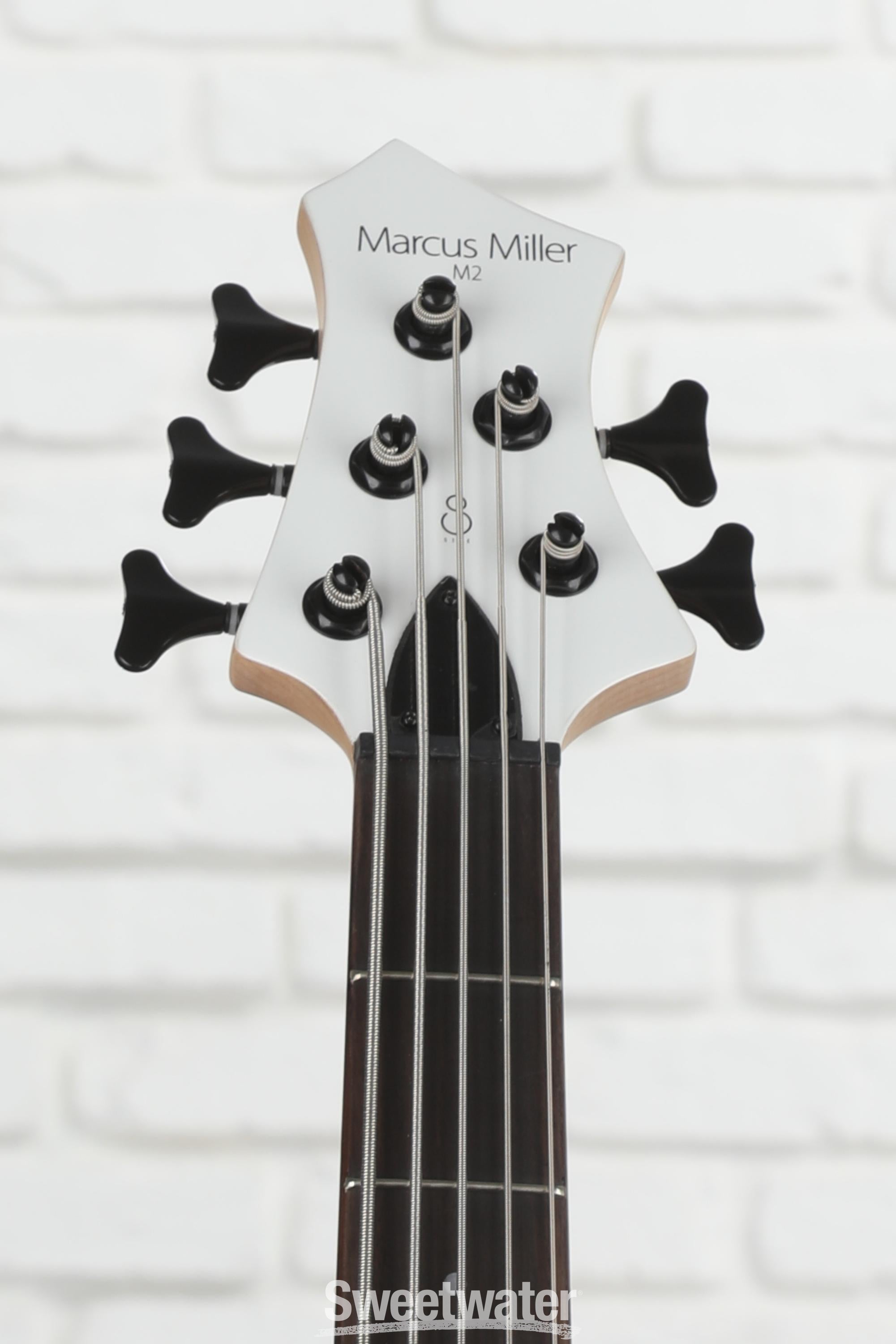 Sire Marcus Miller M2 5-string Bass Guitar - White Pearl | Sweetwater
