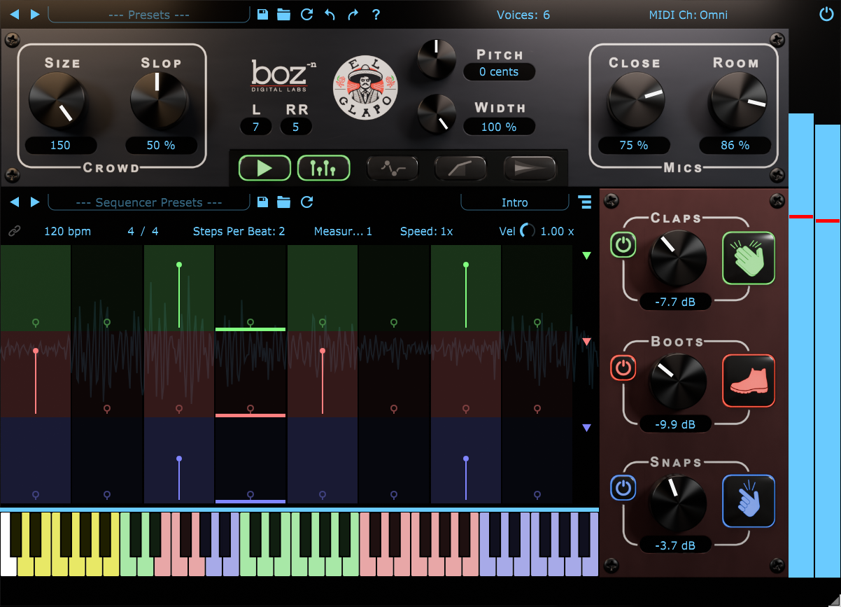 Boz Digital Labs El Clapo Rhythm Plug-in | Sweetwater