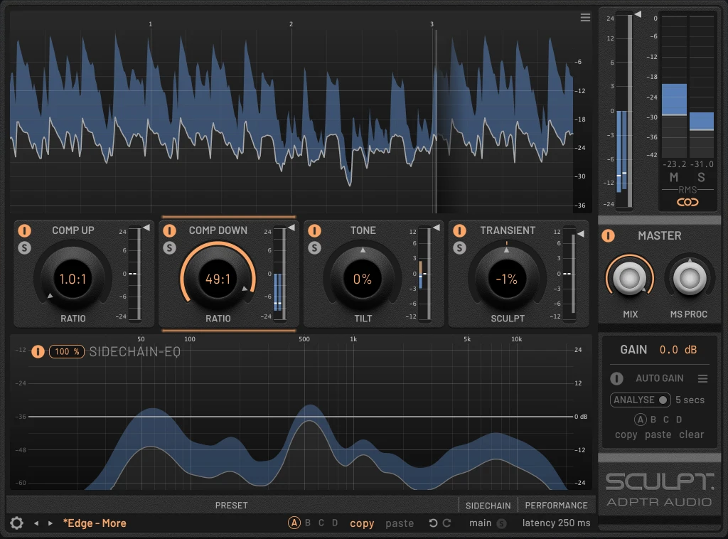 ADPTR Audio Sculpt Dynamic Processor Plug-in | Sweetwater
