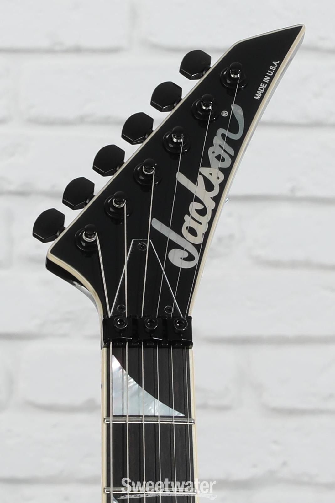 Jackson USA Select Kelly KE2 Electric Guitar - Gloss Black | Sweetwater