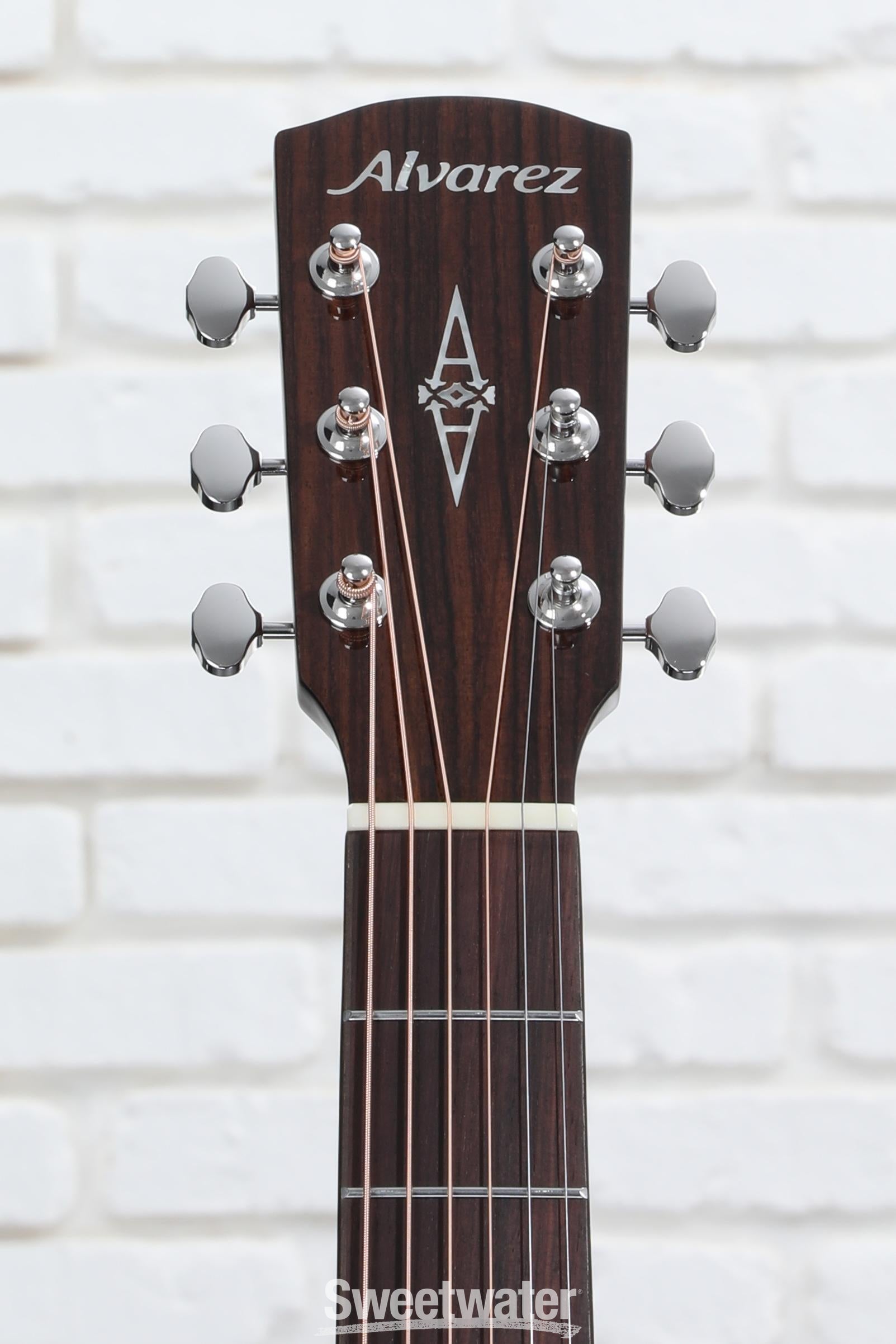 Alvarez MD70ce Custom Shadowburst Acoustic-electric Guitar ...