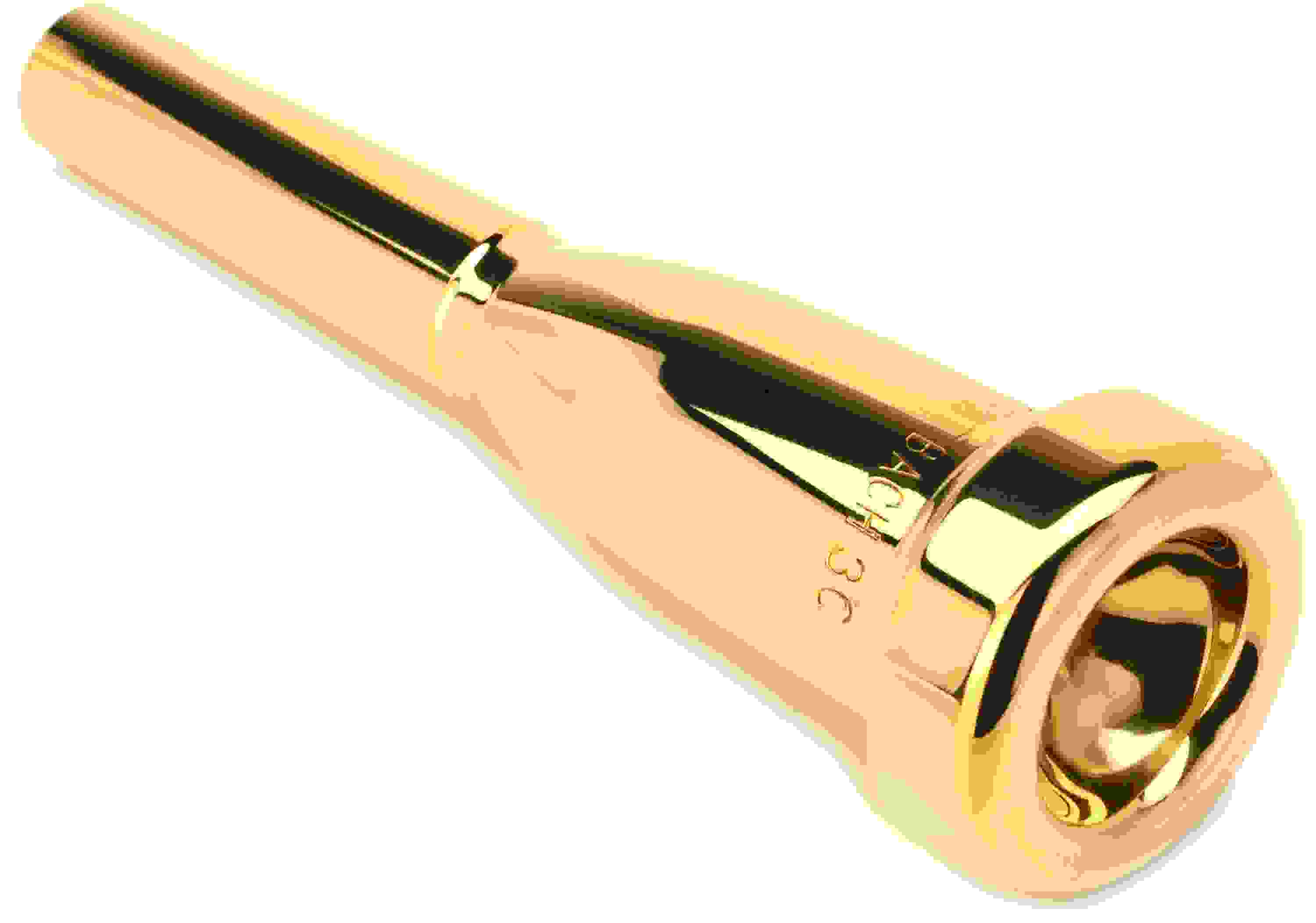 Bach K351 Mega Tone Trumpet Mouthpiece - 3C, Gold-plated | Sweetwater