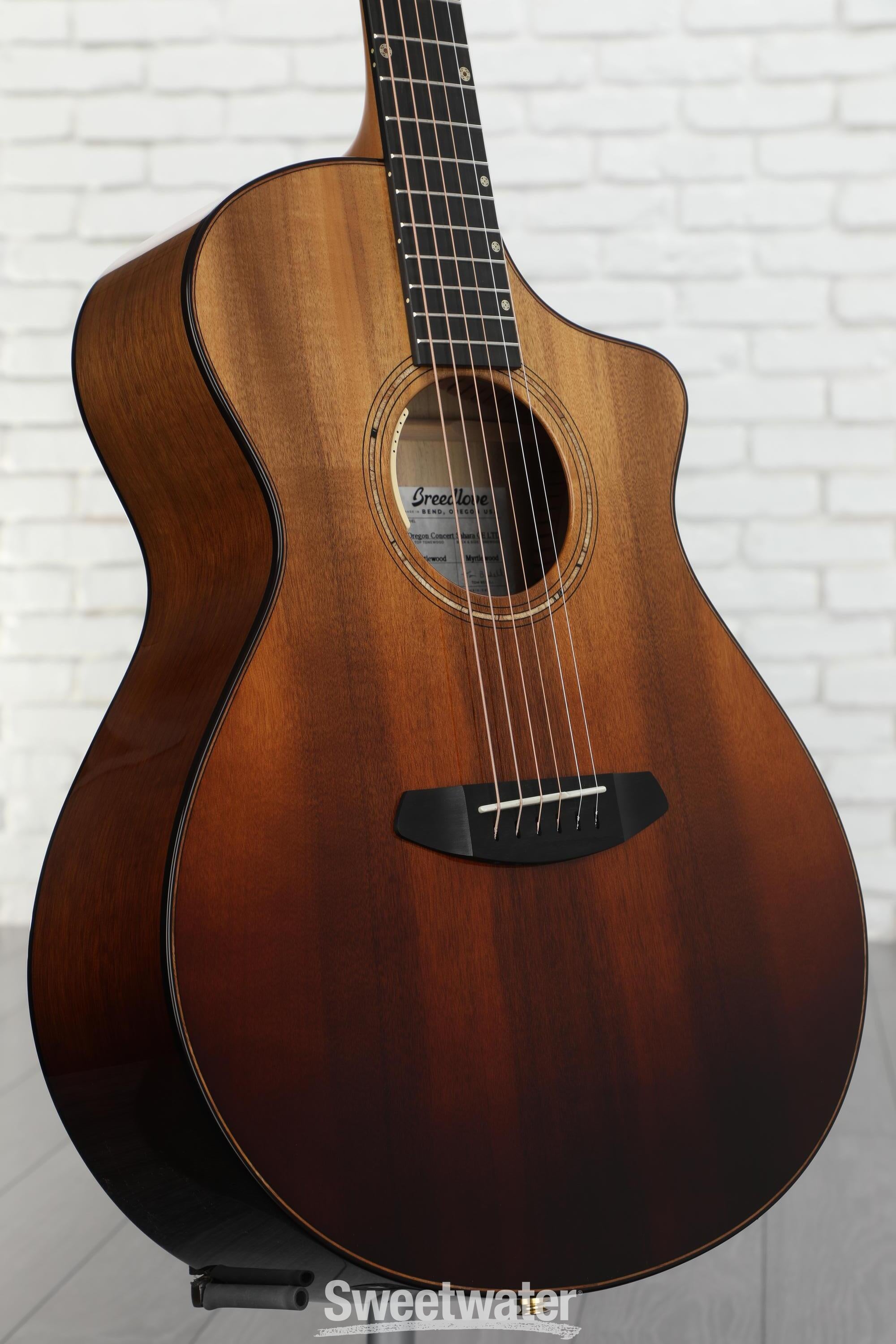 Breedlove Limited-edition Oregon Concert CE Acoustic-electric Guitar ...