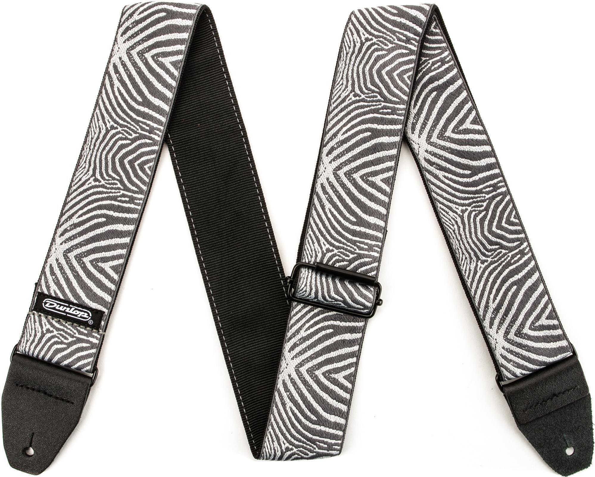 Dunlop Jacquard Guitar Strap - Zebra Cadabra | Sweetwater