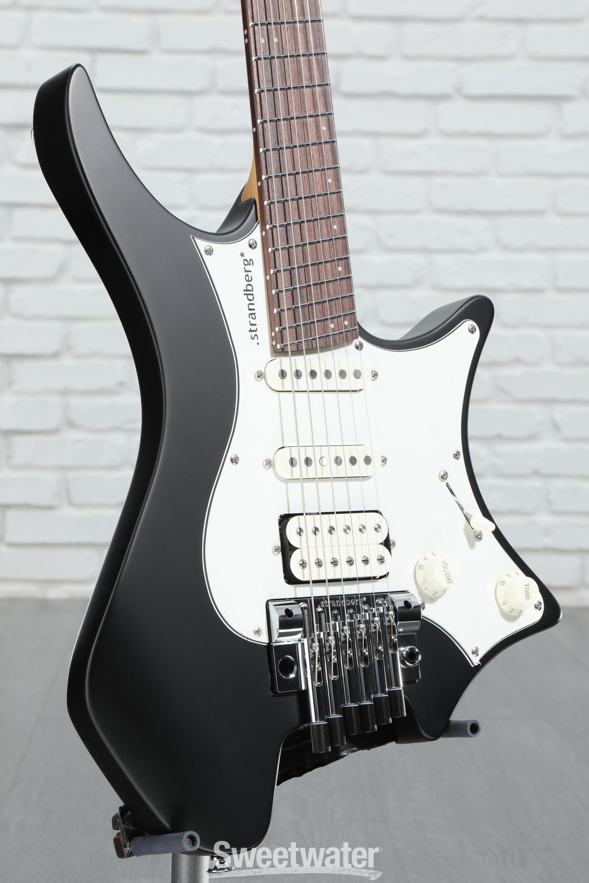 Strandberg Boden Classic NX 6 Tremolo Electric Guitar - Black | Sweetwater