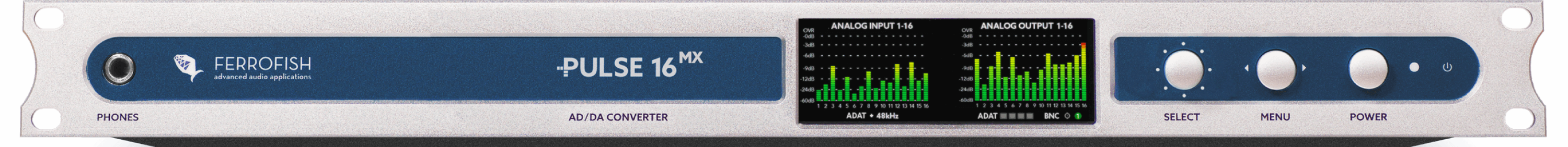 Ferrofish Pulse 16 MX 16 x 16 AD/DA Converter with MADI & ADAT | Sweetwater