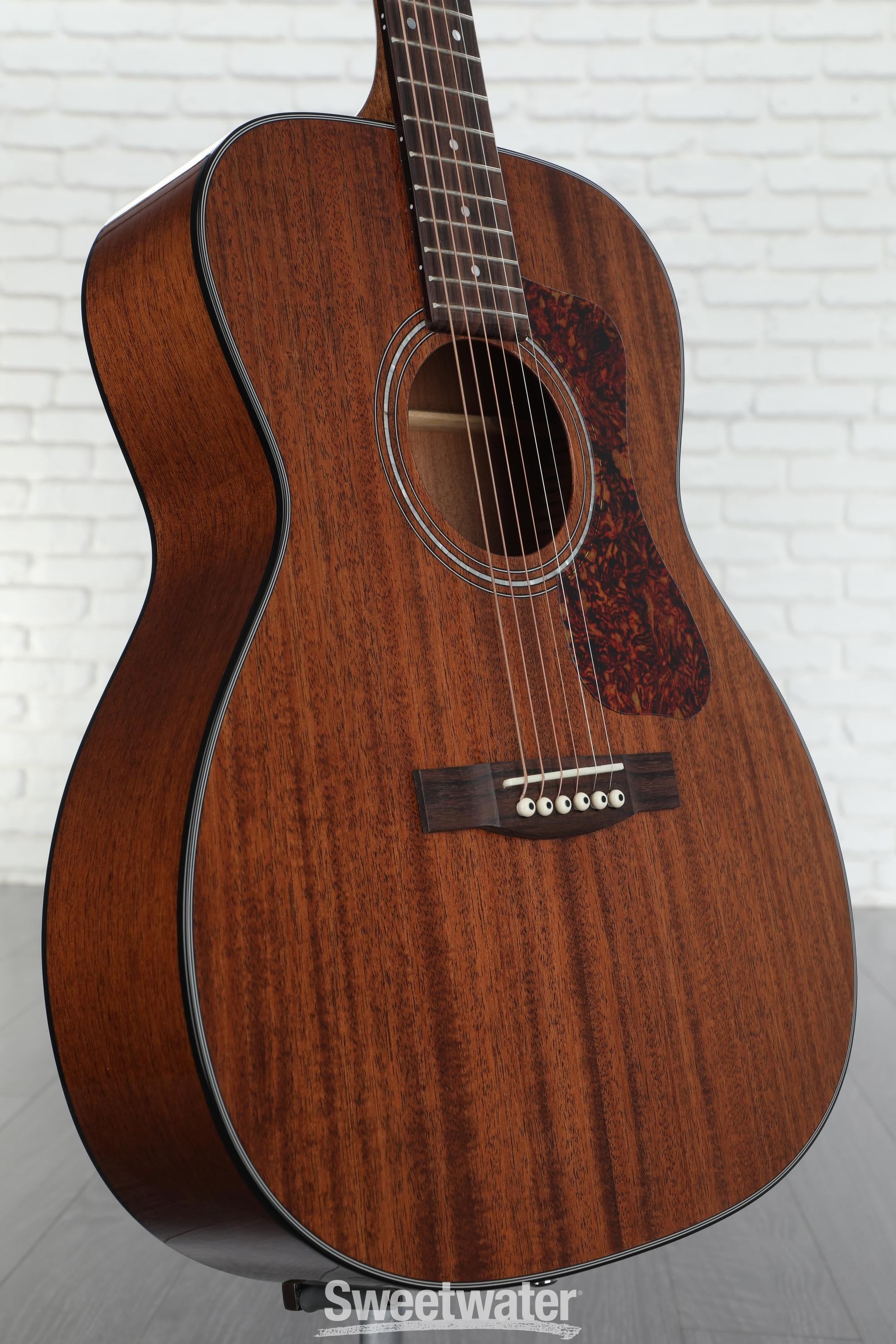Guild OM-120, Orchestra Acoustic Guitar - Natural | Sweetwater