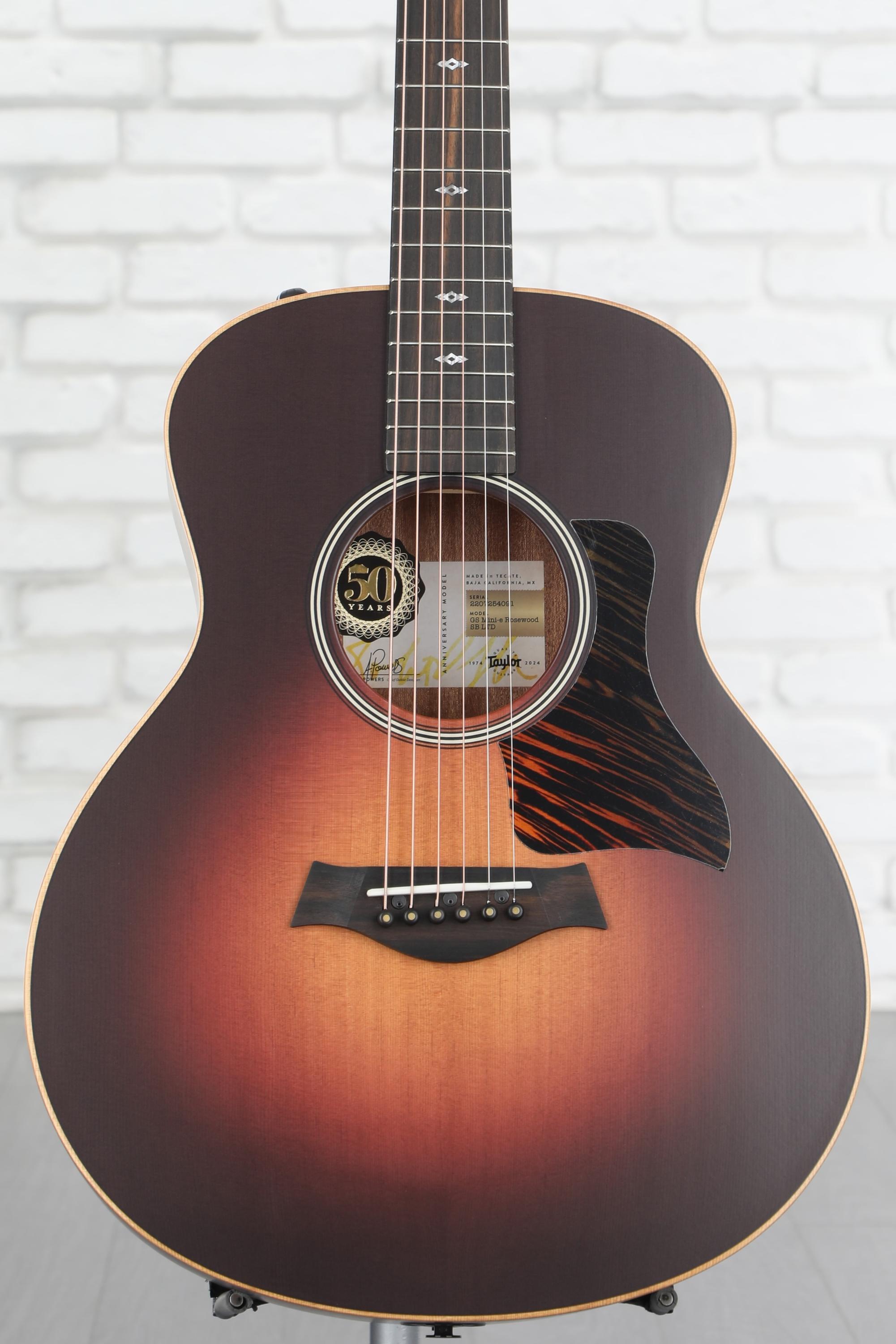 Taylor 50th Anniversary GS Mini-e Rosewood Acoustic-electric Guitar ...