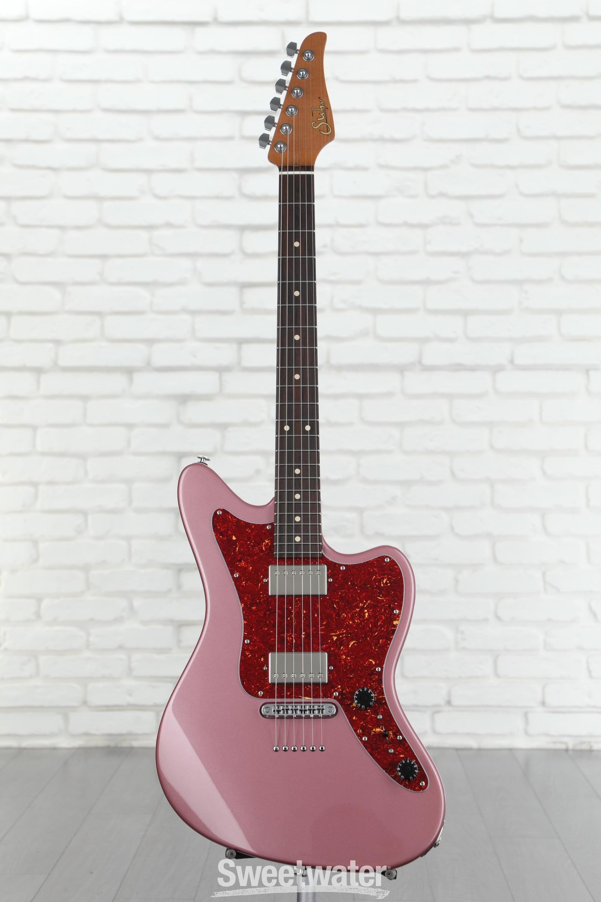 Suhr Custom Classic JM Electric Guitar - Burgundy Mist | Sweetwater