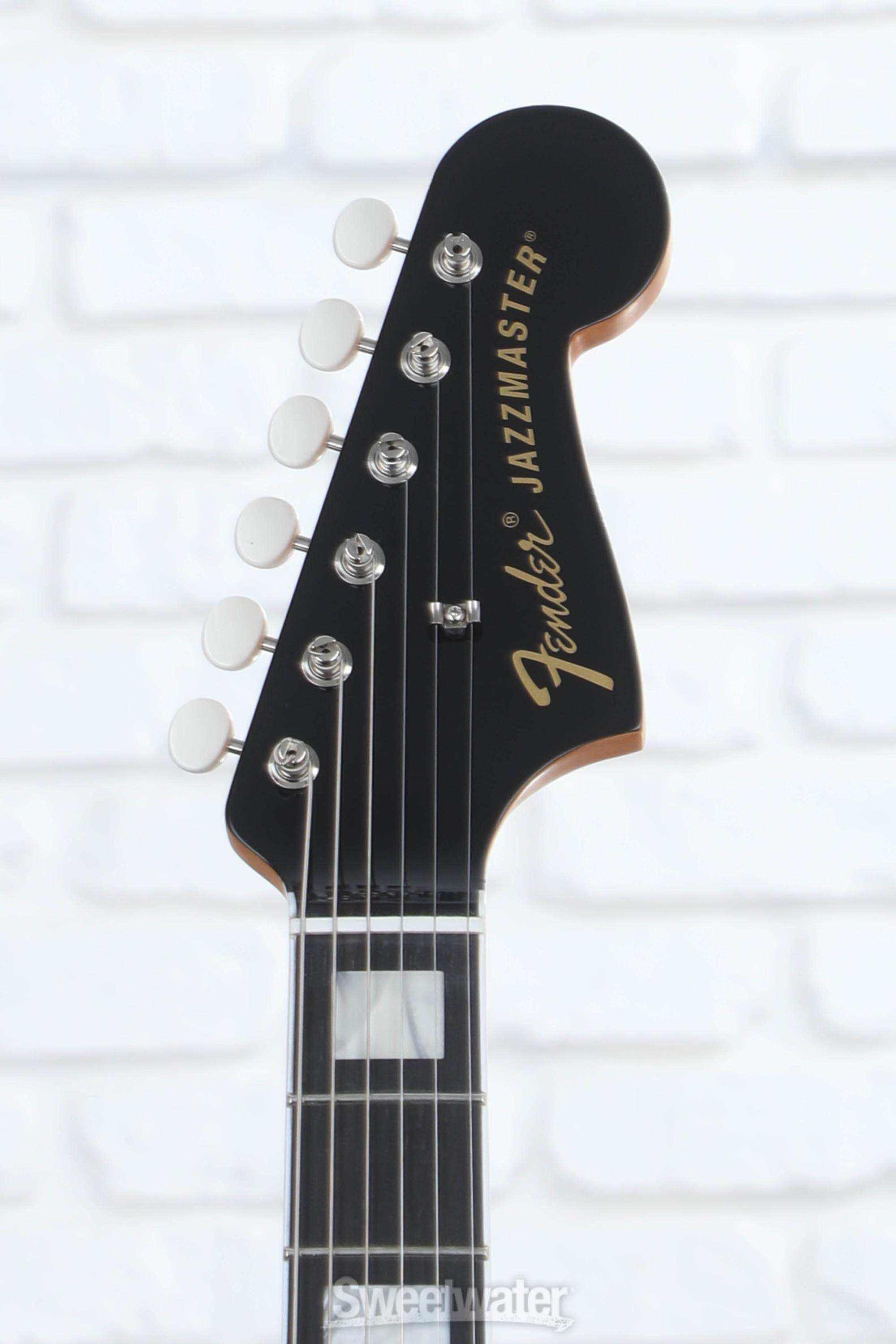 Fender Gold Foil Jazzmaster Electric Guitar - Candy Apple Burst ...