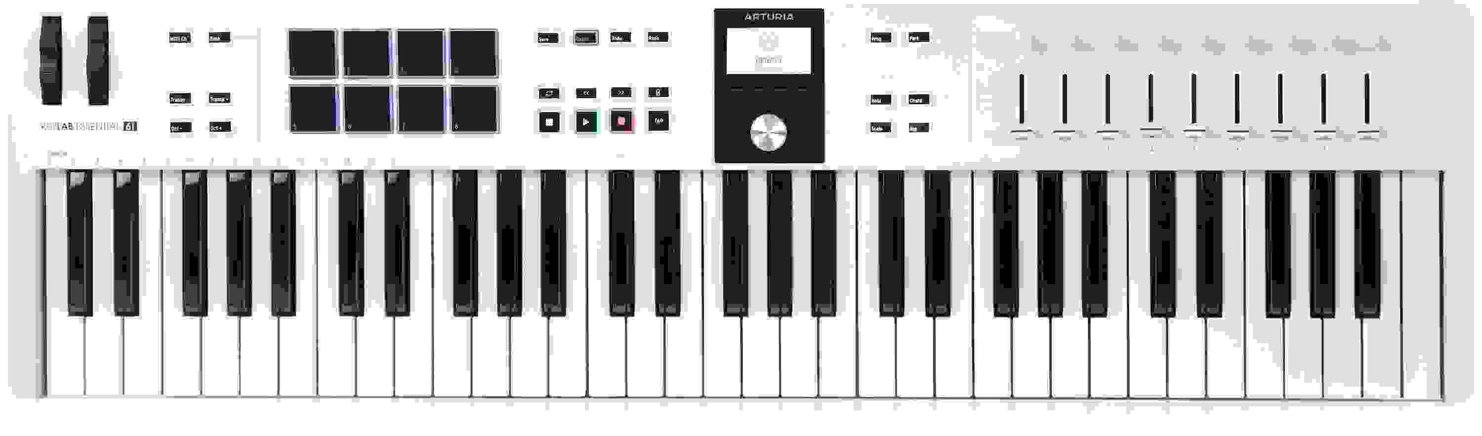 Arturia KeyLab Essential mk3 61-key Keyboard Controller - White ...