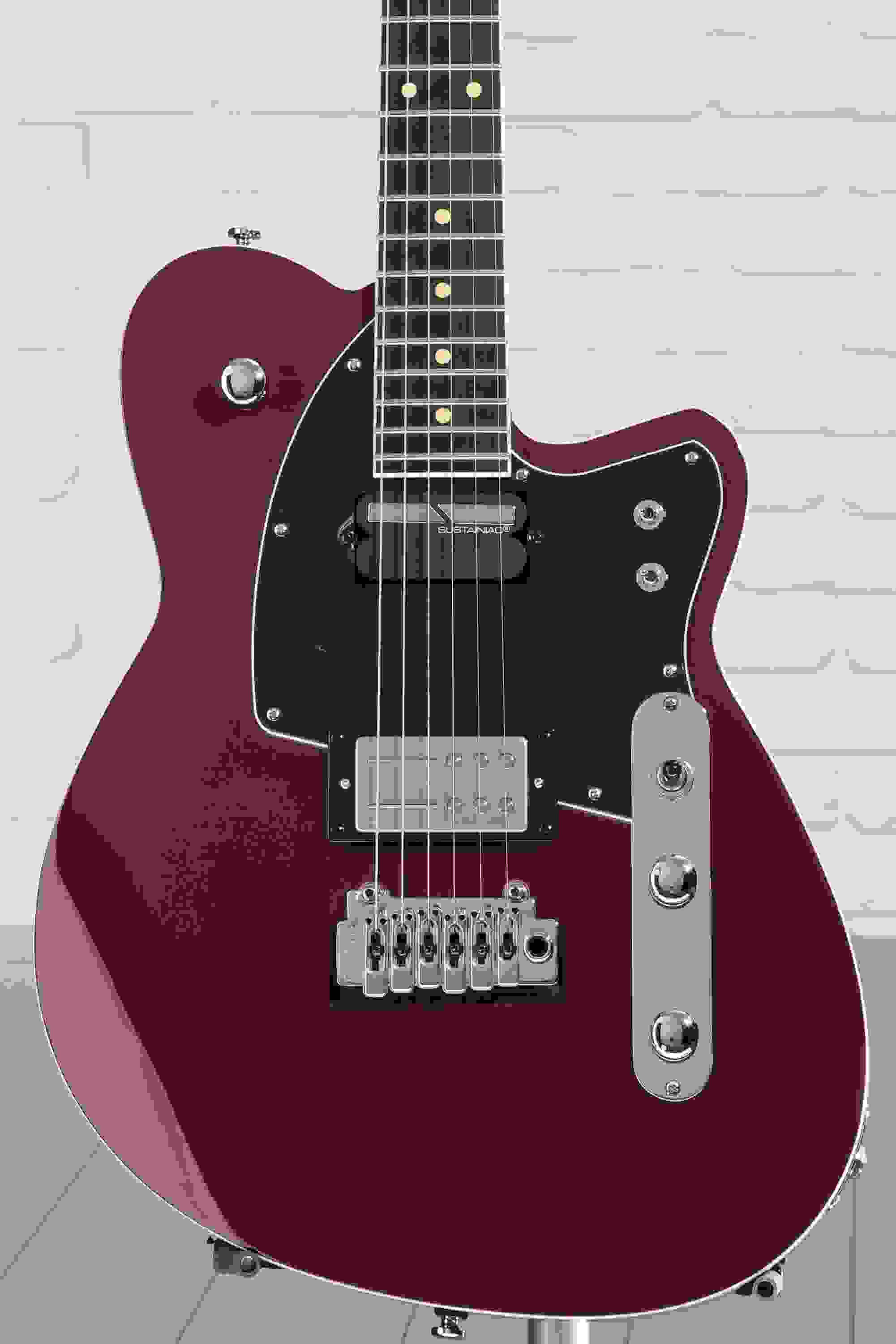 Reverend Reeves Gabrels Signature Sustainiac Electric Guitar - Wine ...