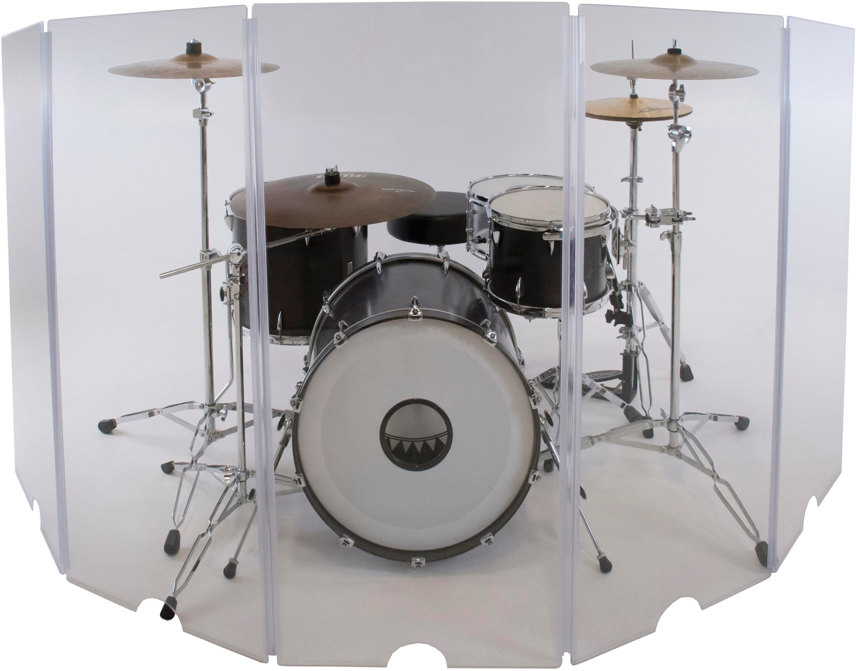 Sound Shields VDS-4X5-K 4 foot Tall 10 foot Wide 5-section Acrylic ...