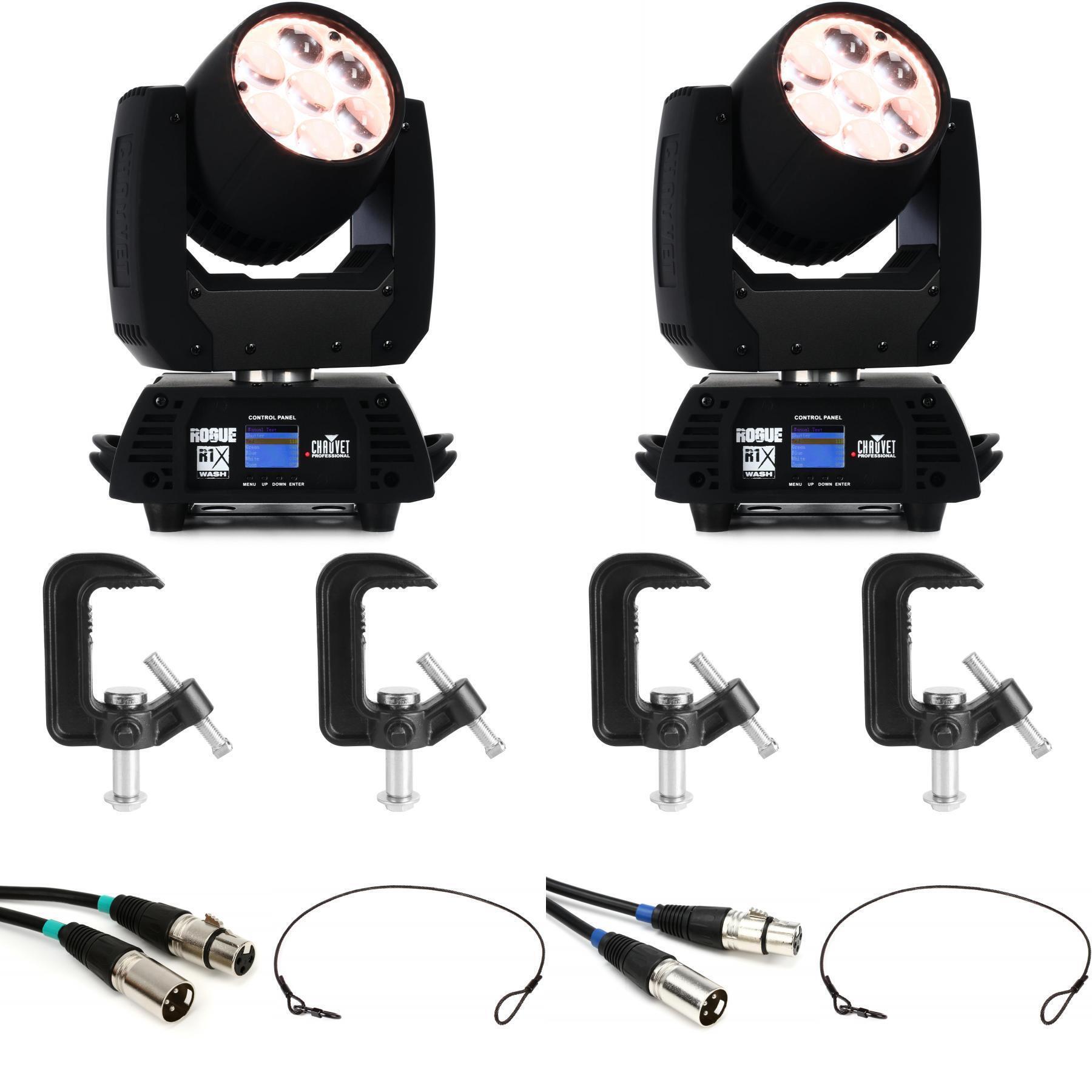 Chauvet Pro Rogue R1X Wash RGBW LED Moving-head Wash with Zoom ...