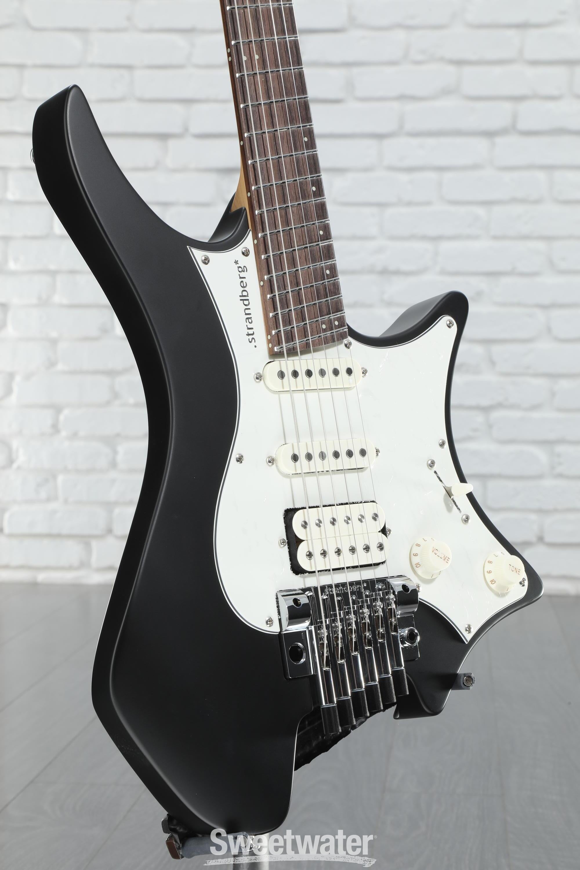 Strandberg Boden Classic NX 6 Tremolo Electric Guitar - Black | Sweetwater