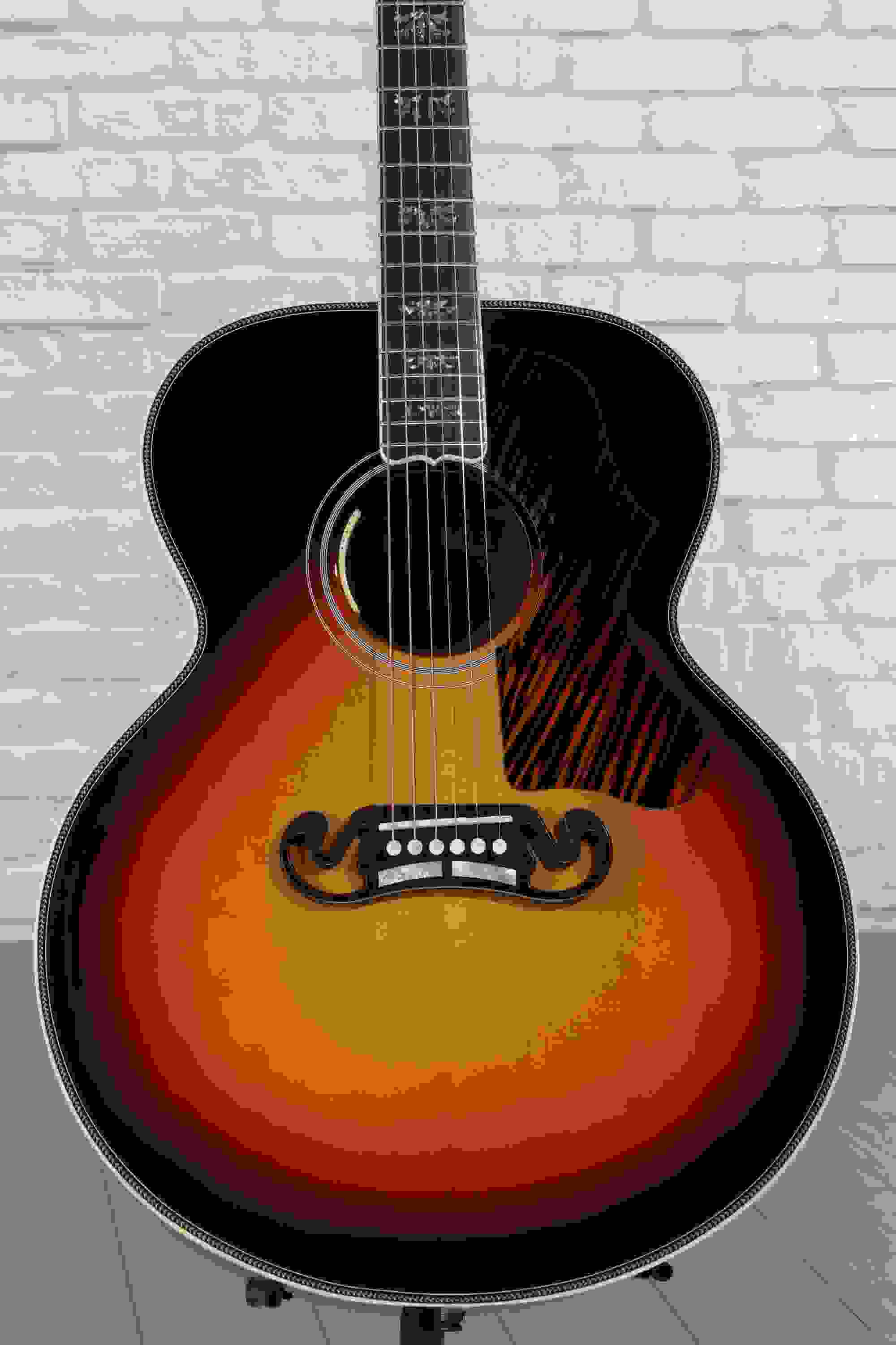 Gibson Acoustic Dealer Select Herringbone SJ-200 Acoustic-electric ...