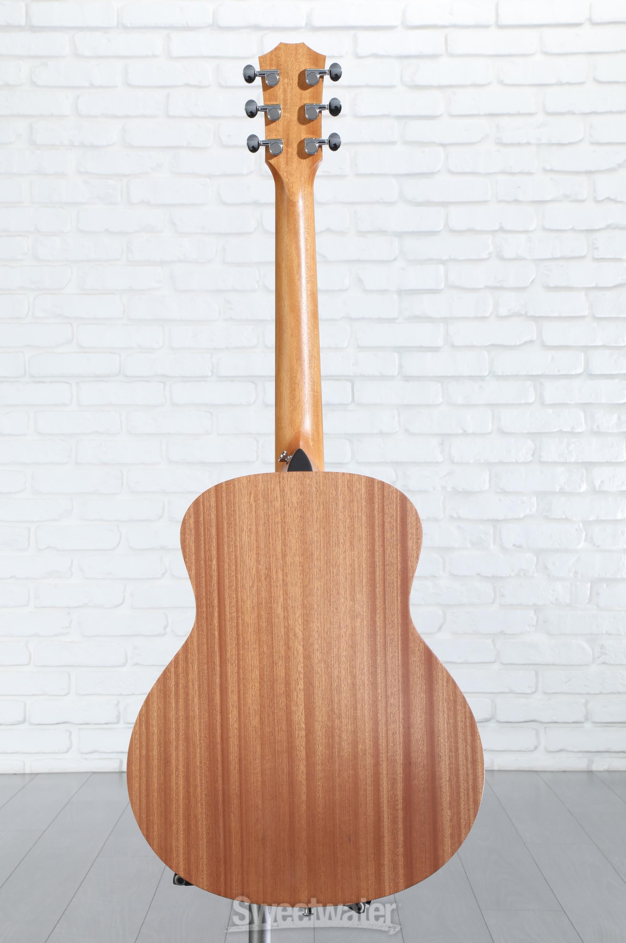 Taylor GS Mini Mahogany Acoustic Guitar - Natural with Black Pickguard ...