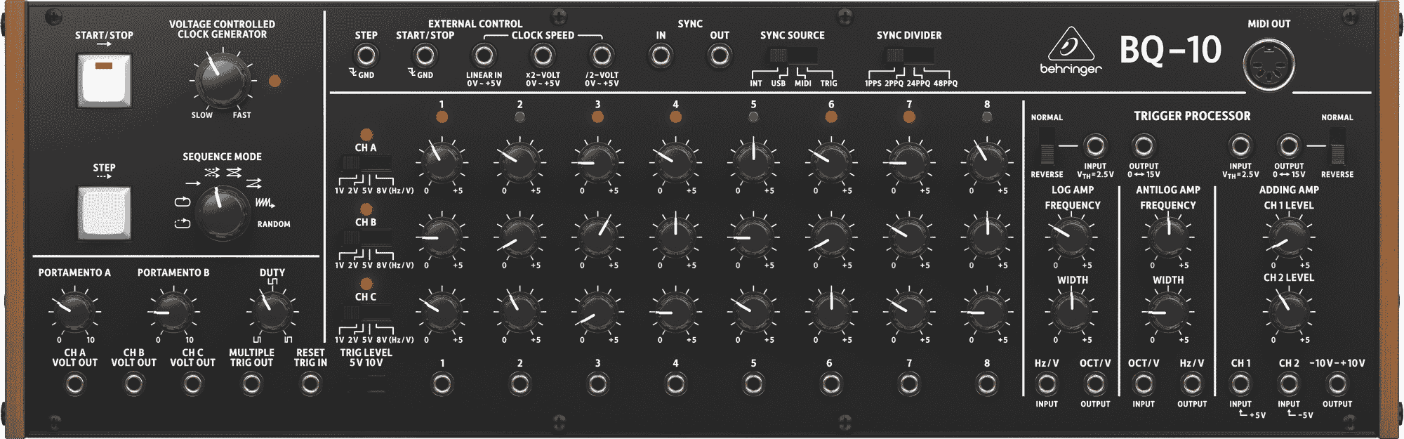 Behringer BQ-10 Analog Sequencer | Sweetwater