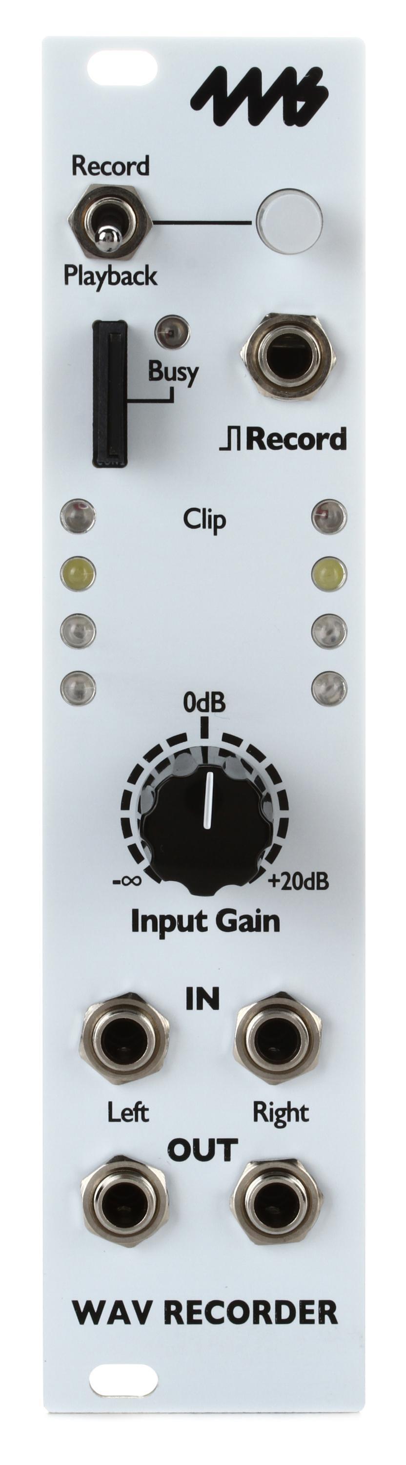 4ms WAV Recorder Eurorack Module | Sweetwater