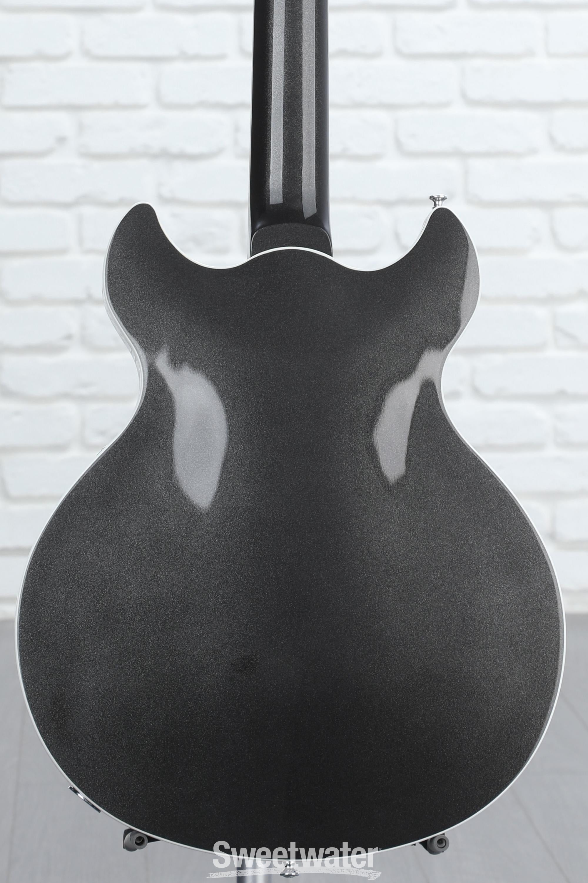 Harmony Limited-edition Comet Semi-hollowbody Electric Guitar - Space Black | Sweetwater