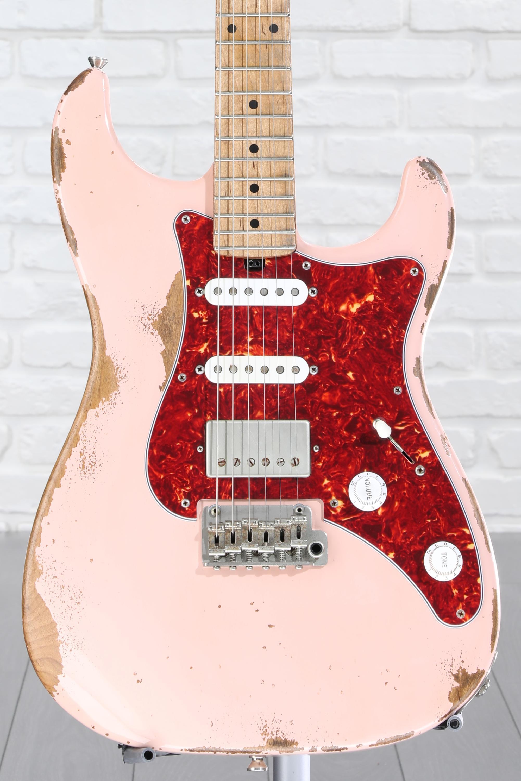 Friedman Vintage S Aged Electric Guitar - Shell Pink | Sweetwater