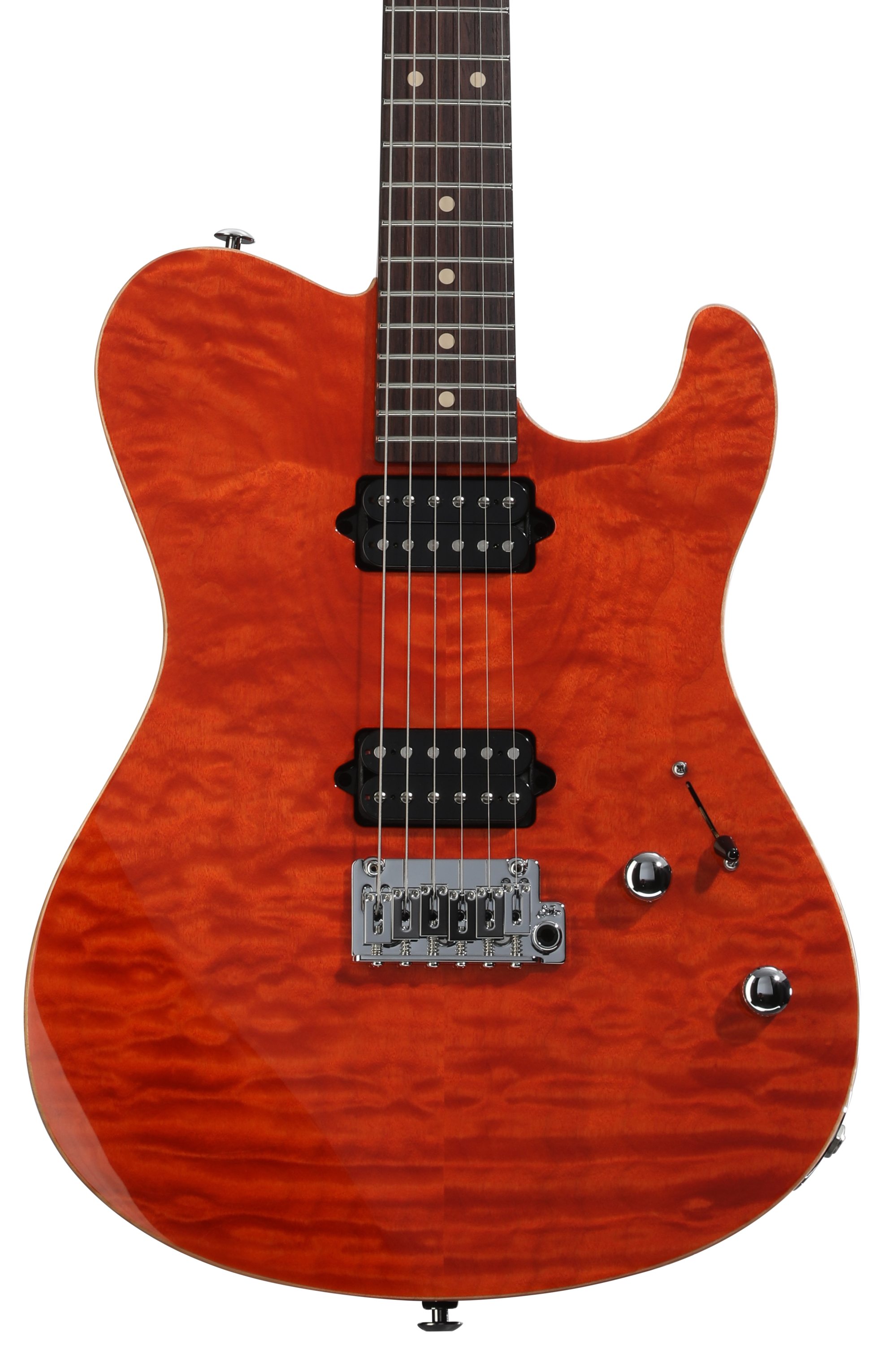 Suhr Oso Electric Guitar - Trans Orange | Sweetwater