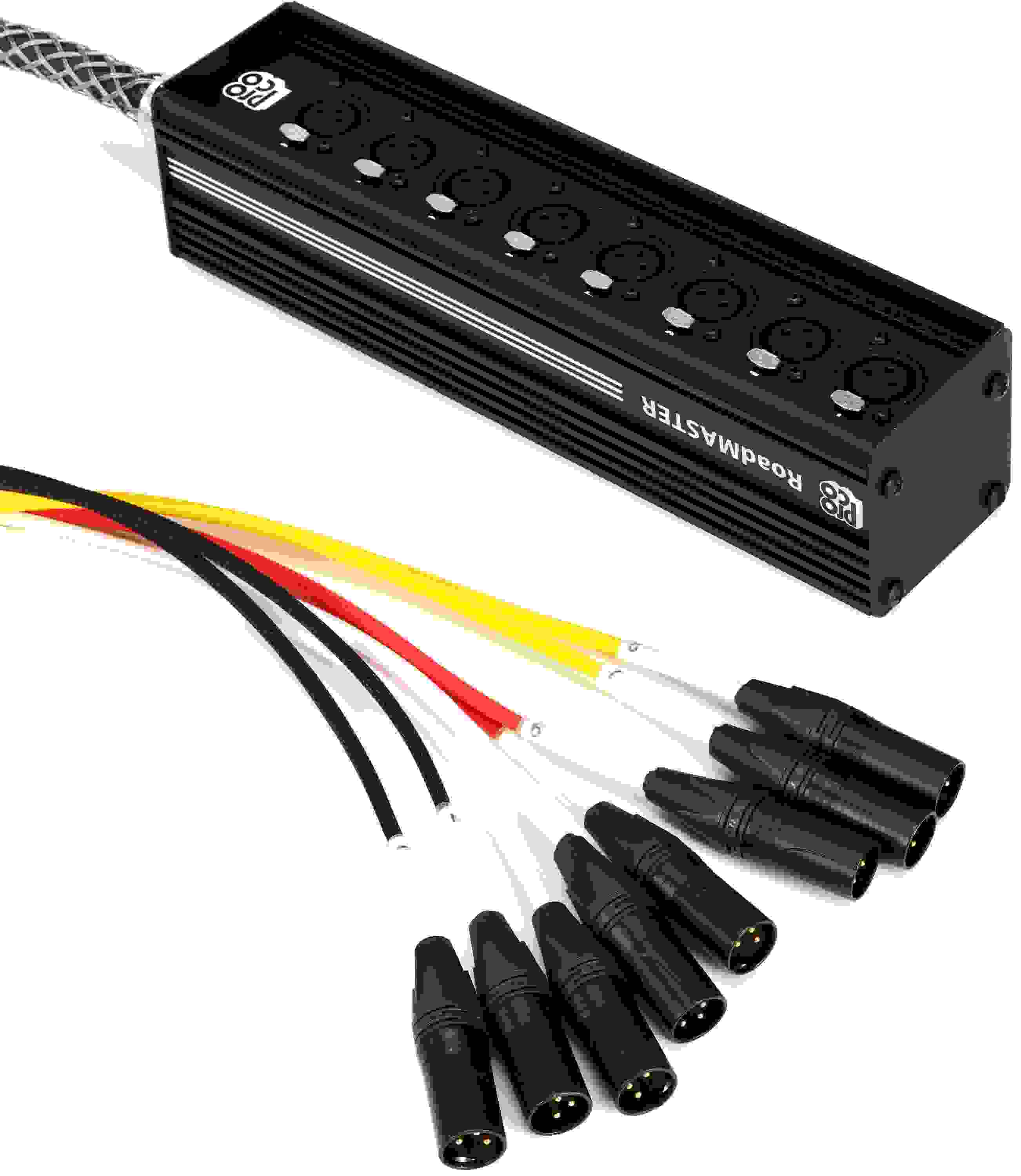 Pro Co RMST 8-channel XLR Drop Snake - 25 foot | Sweetwater