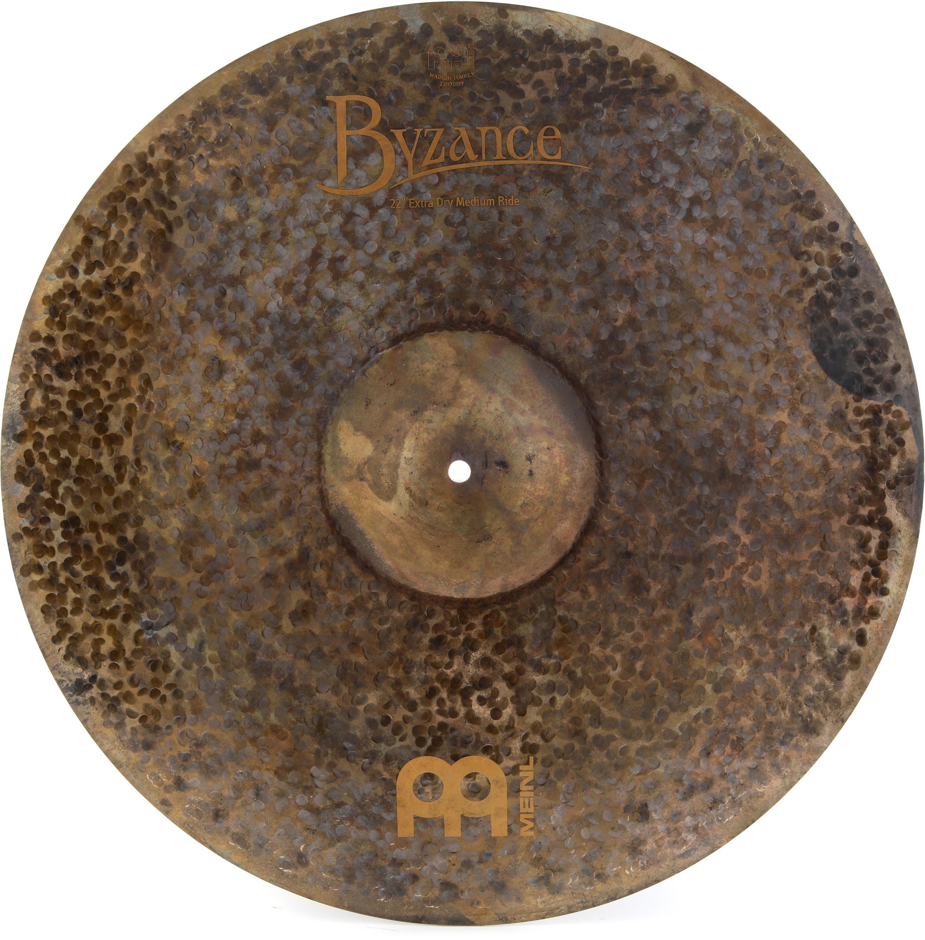 Meinl Cymbals 22 inch Byzance Extra-Dry Medium Ride Cymbal | Sweetwater
